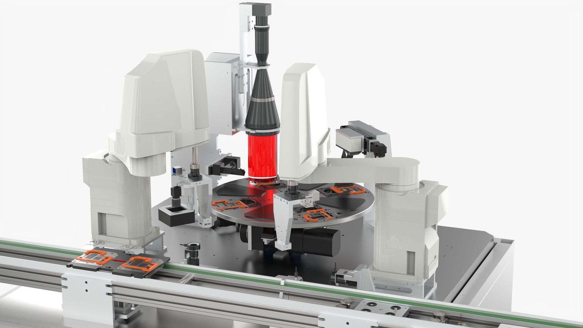 3D Automatic Mobile Phone Battery Testing Machine - TurboSquid 2011251