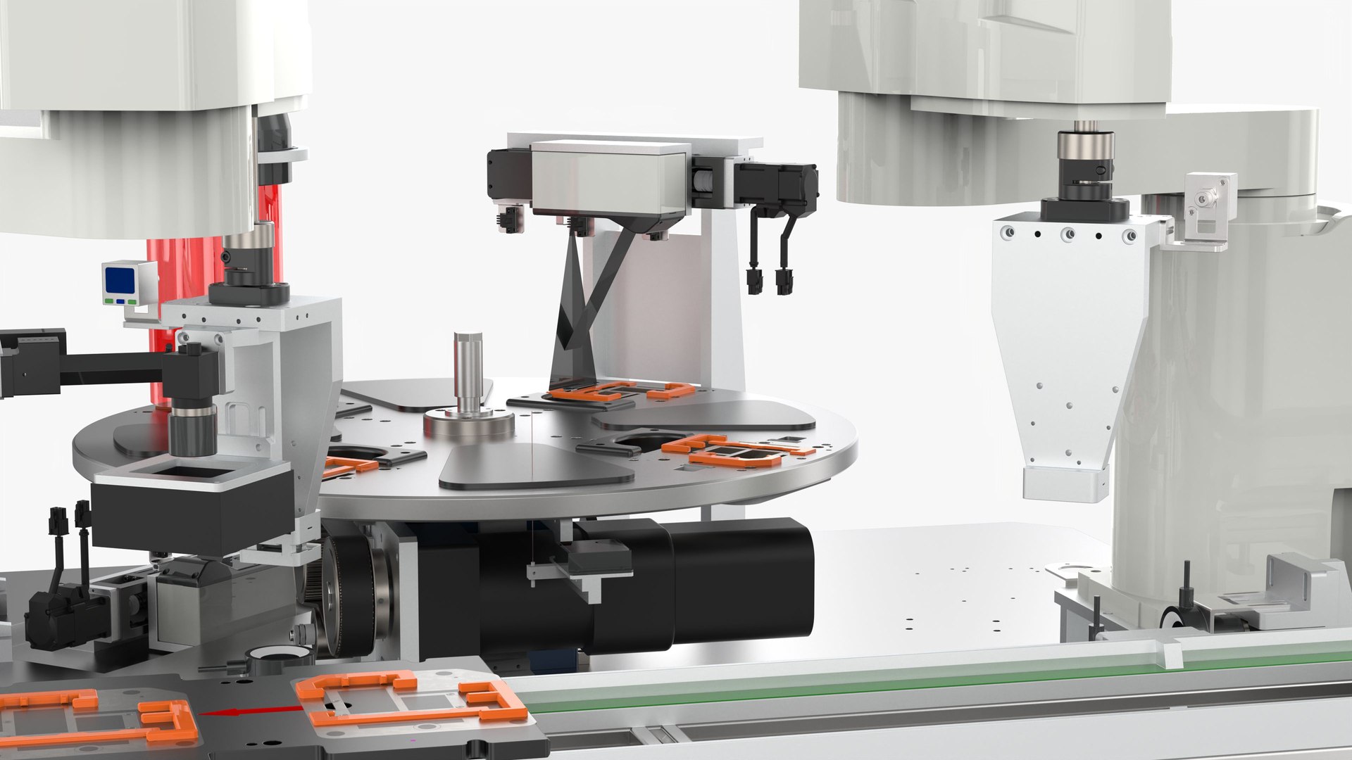 3D Automatic Mobile Phone Battery Testing Machine - TurboSquid 2011251