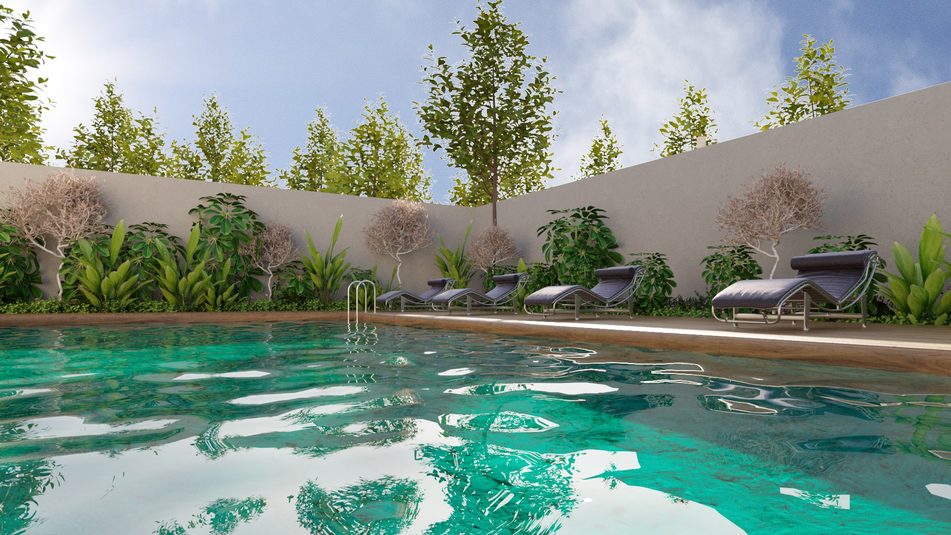 3D Spa Pool 3d Model Model - TurboSquid 2015926
