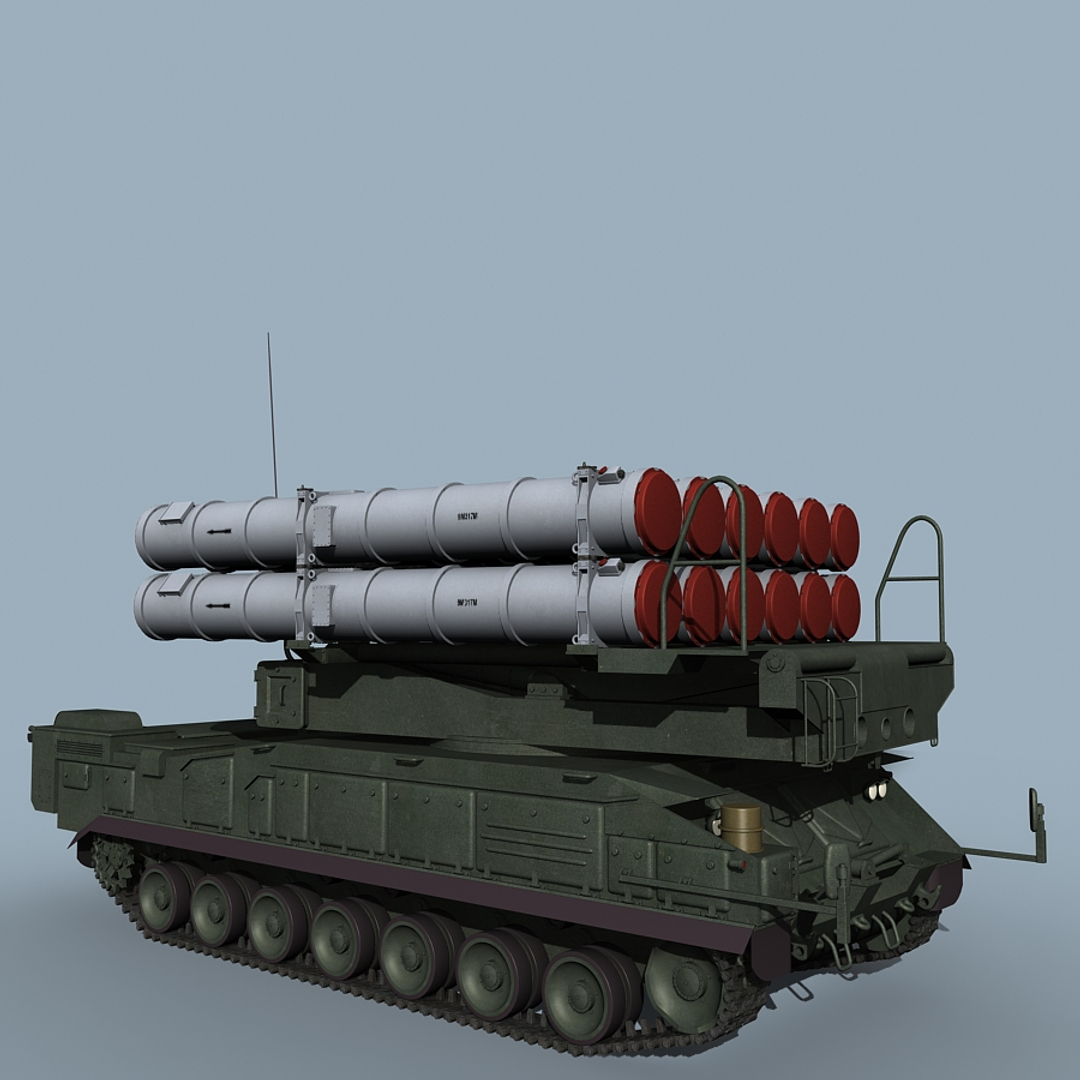 3D Buk-m3 Buk Sa-17 Tel - TurboSquid 1343549