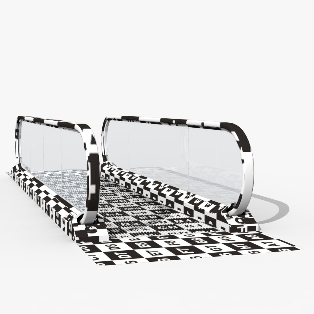 3d Airport Moving Walkway Model