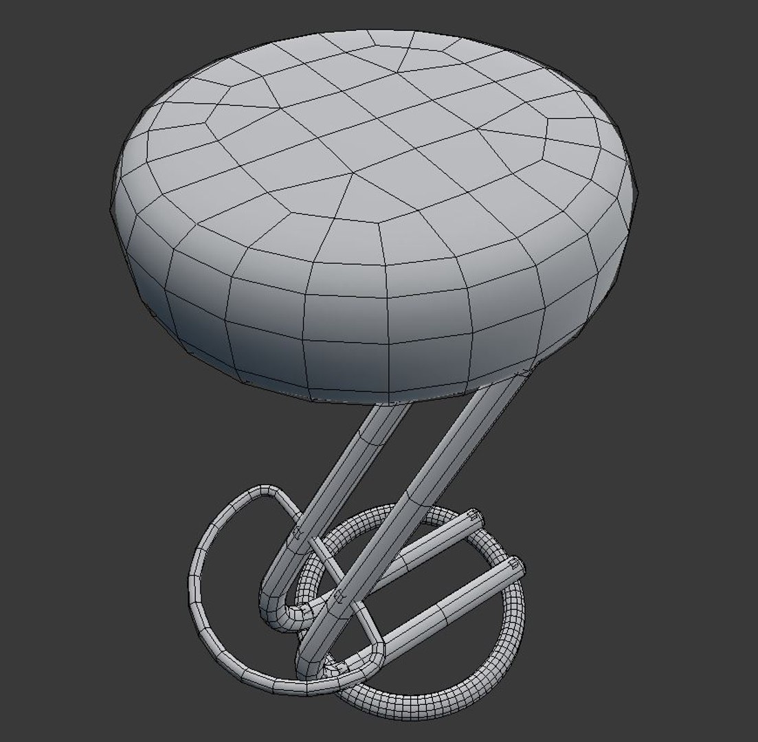 3D Bar Stool Model - TurboSquid 1514182