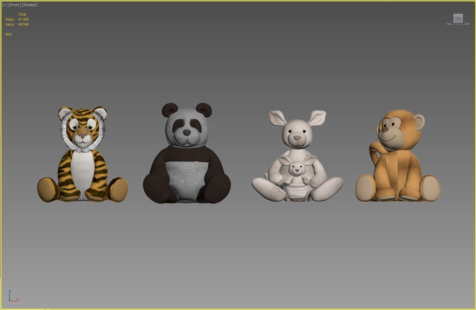 Toy Plush 3D Model - TurboSquid 1705601