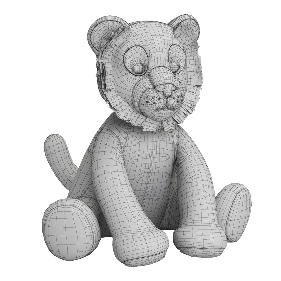 Toy Plush 3D Model - TurboSquid 1705601