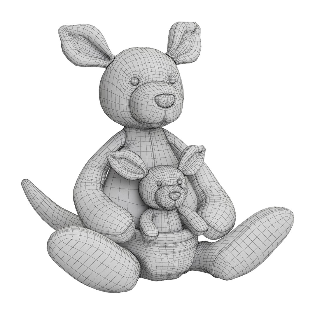 Toy Plush 3D Model - TurboSquid 1705601