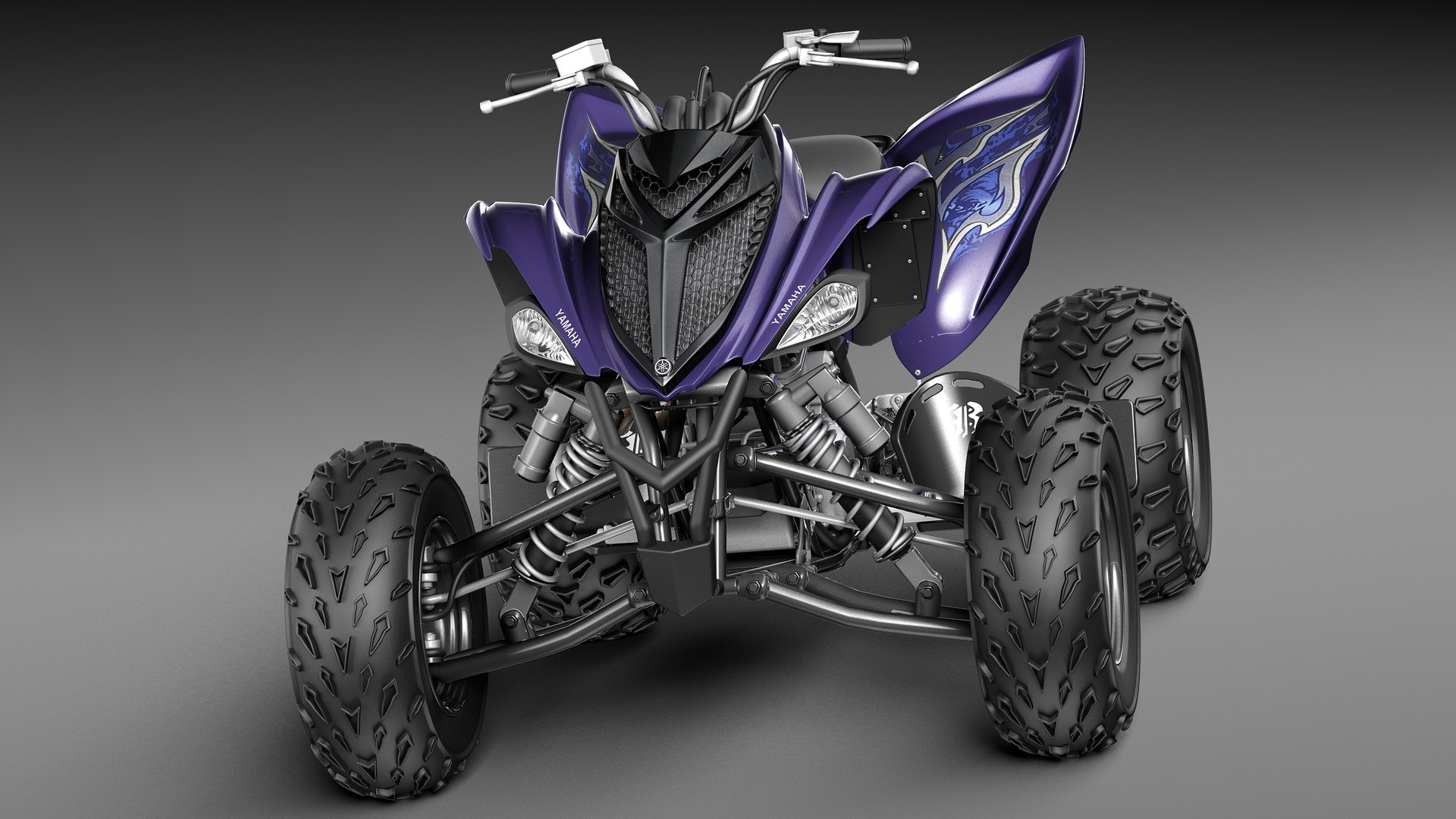 3d Model 2014 Raptor Yamaha