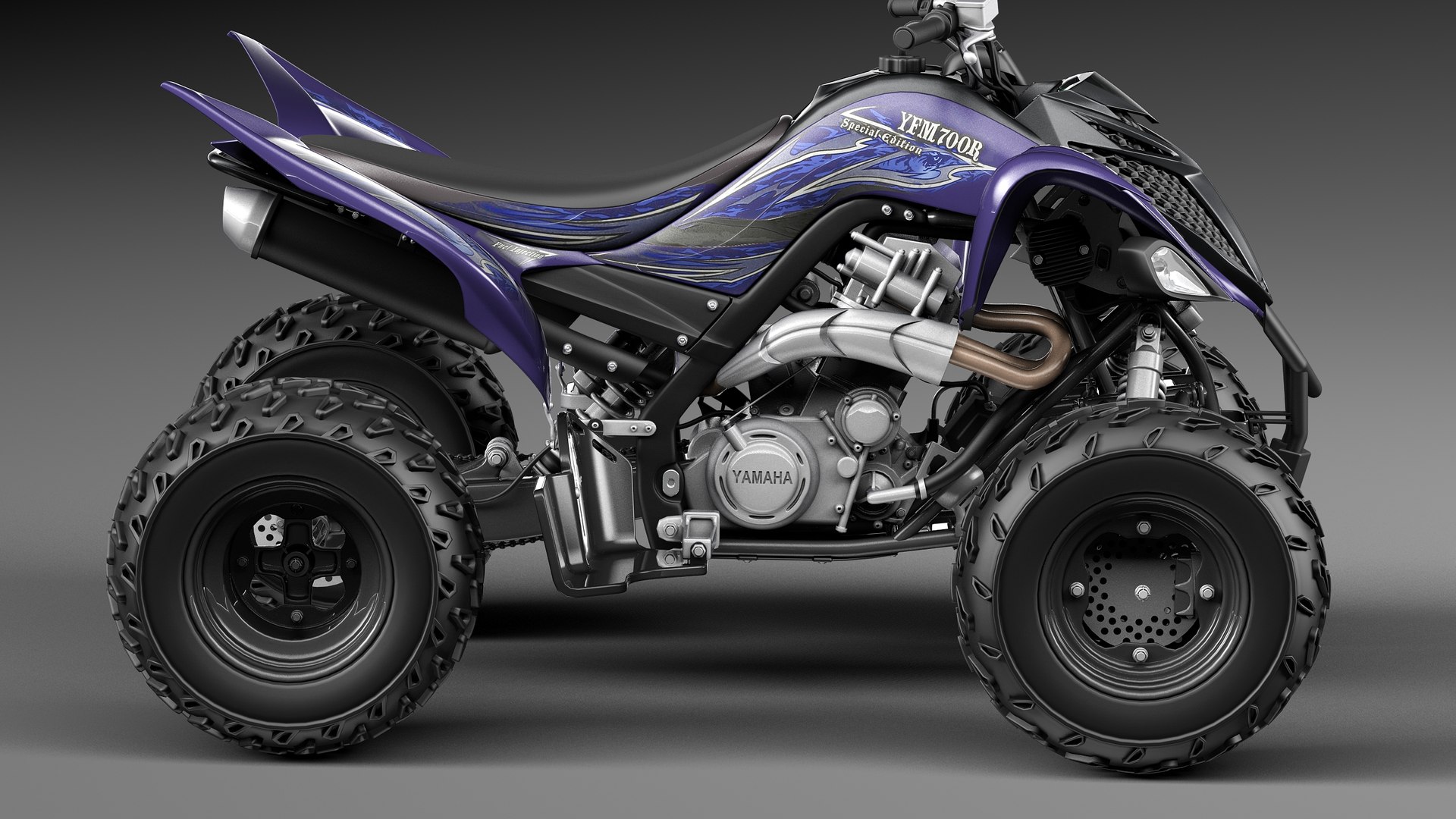 3d Model 2014 Raptor Yamaha