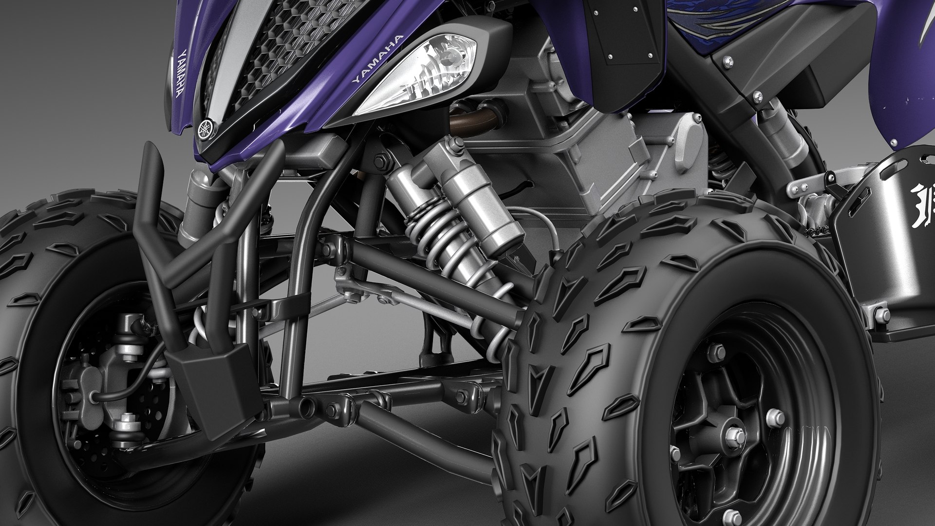 3d Model 2014 Raptor Yamaha