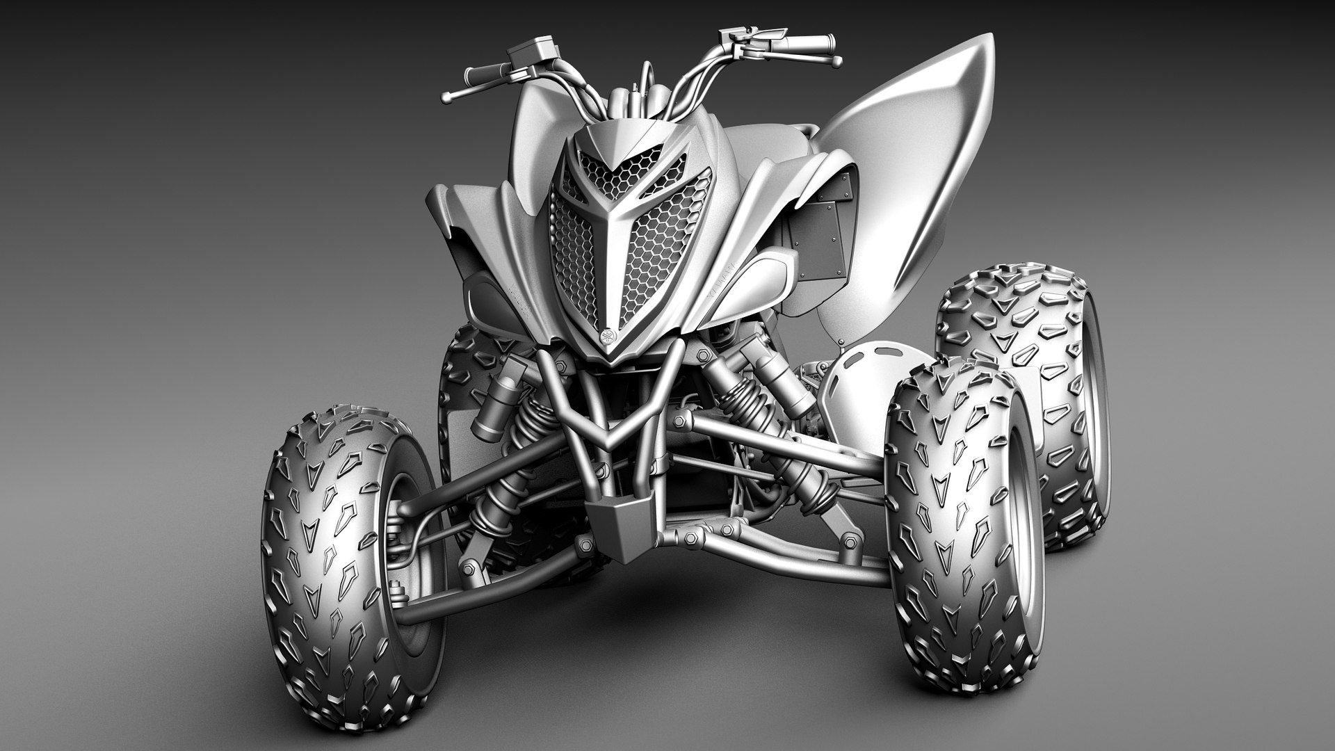 3d Model 2014 Raptor Yamaha
