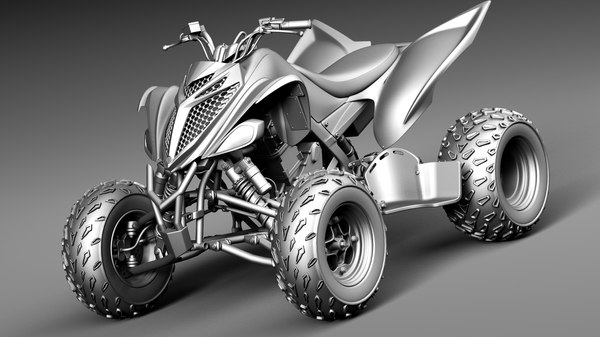 3d model 2014 raptor yamaha