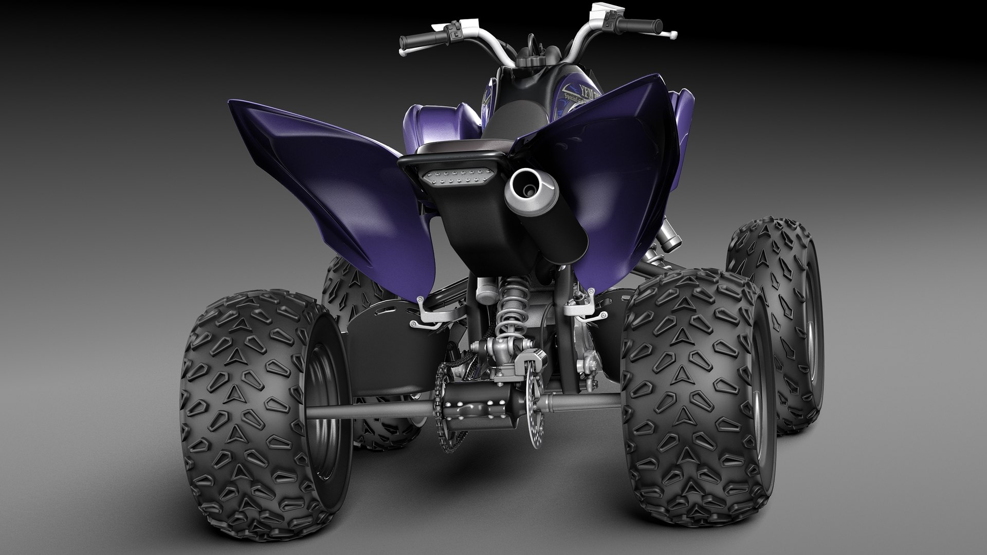 3d Model 2014 Raptor Yamaha