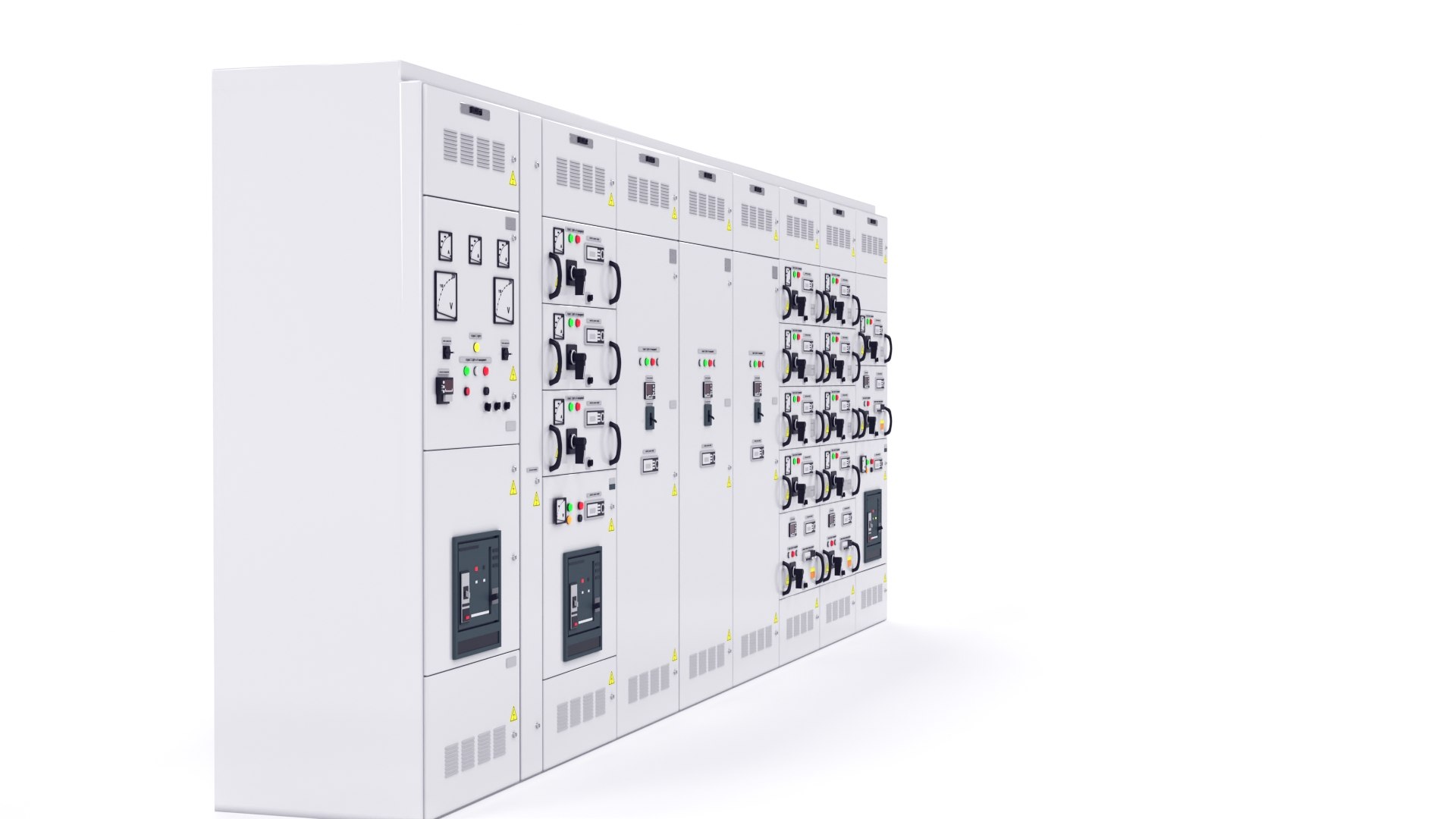 3D complete panels substations internal - TurboSquid 1389809