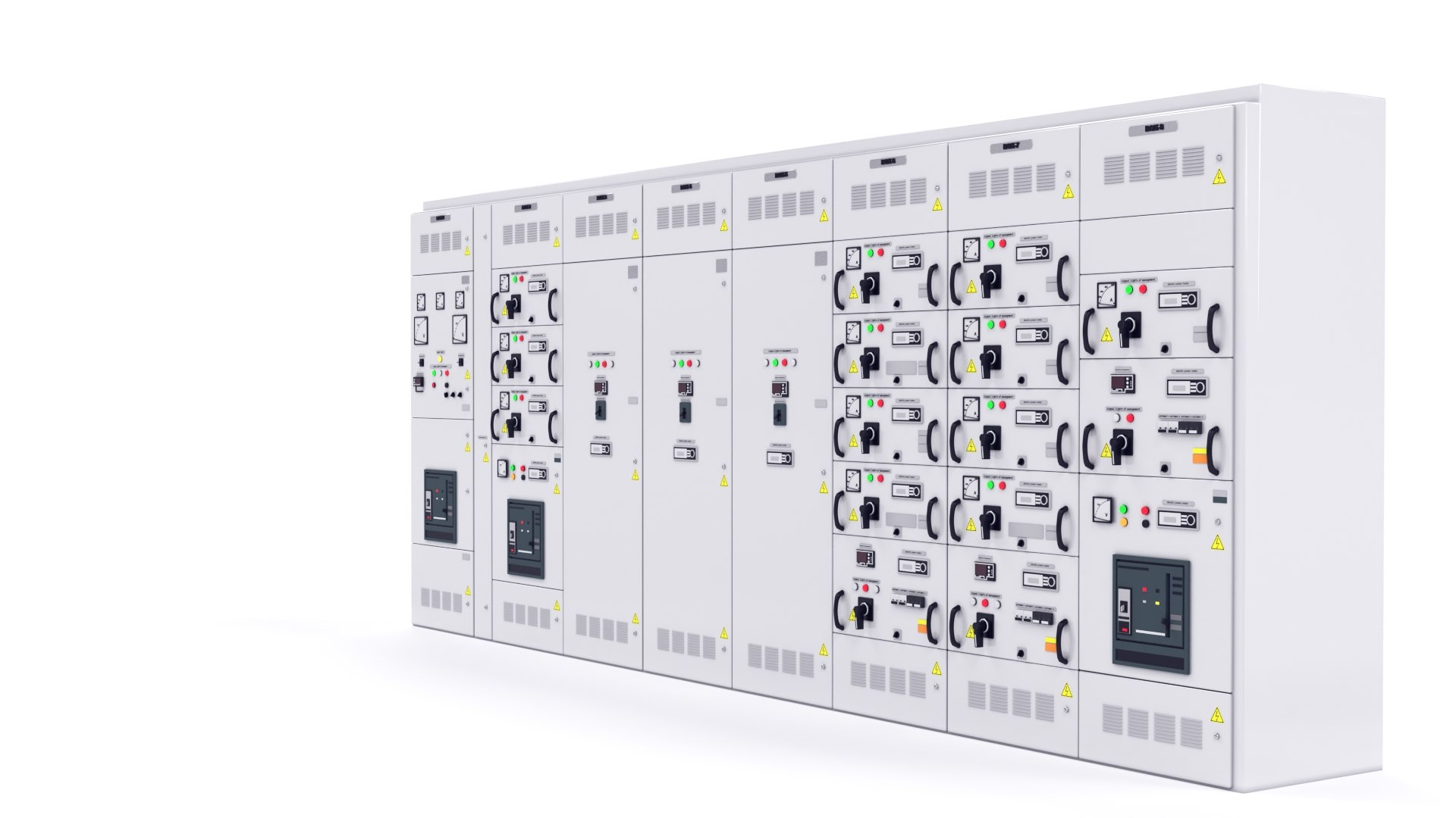 3D complete panels substations internal - TurboSquid 1389809