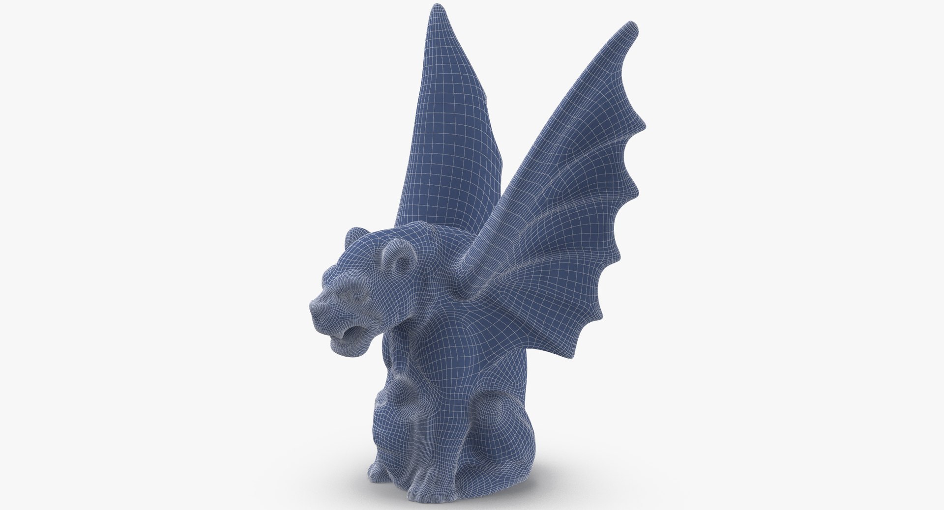 3d Model Gargoyle 01