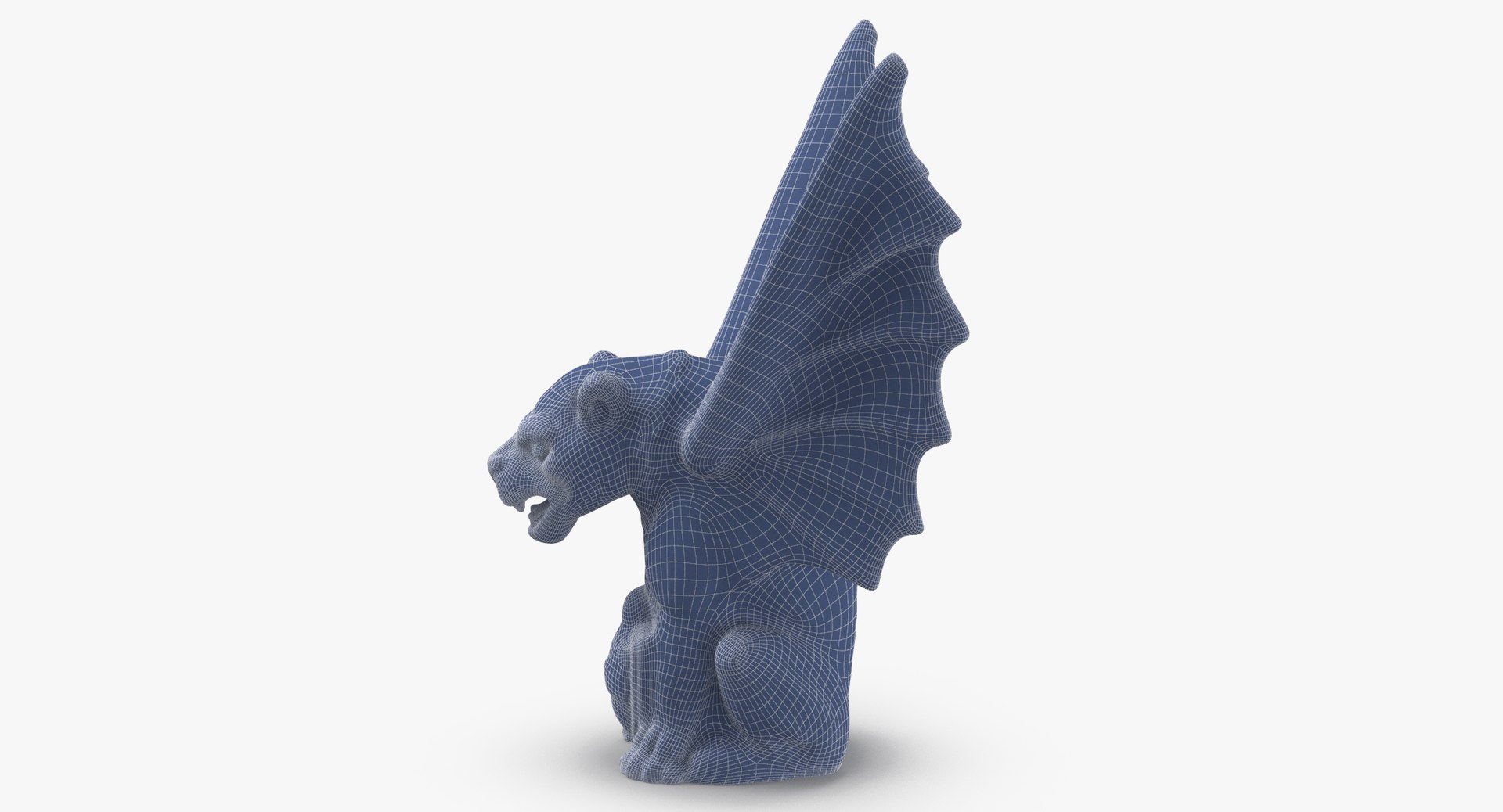 3d Model Gargoyle 01