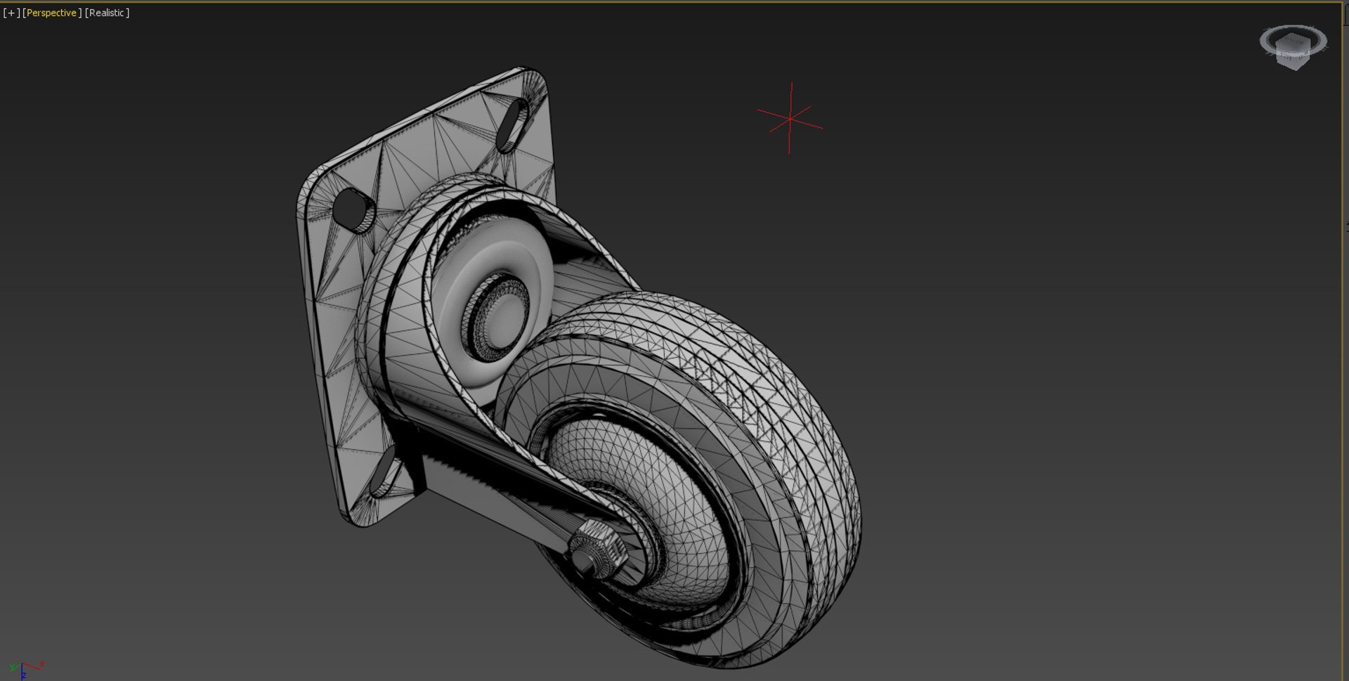 Caster Wheel 3D Model - TurboSquid 1468999
