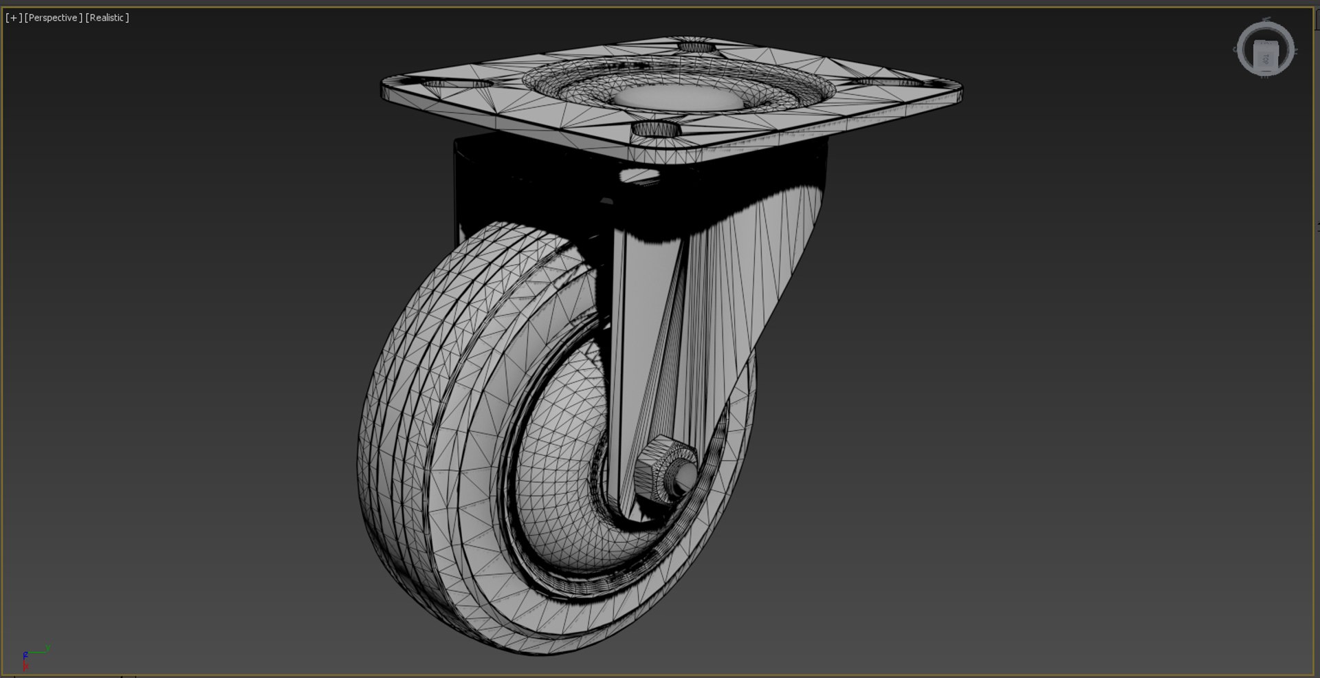 Caster Wheel 3D Model - TurboSquid 1468999