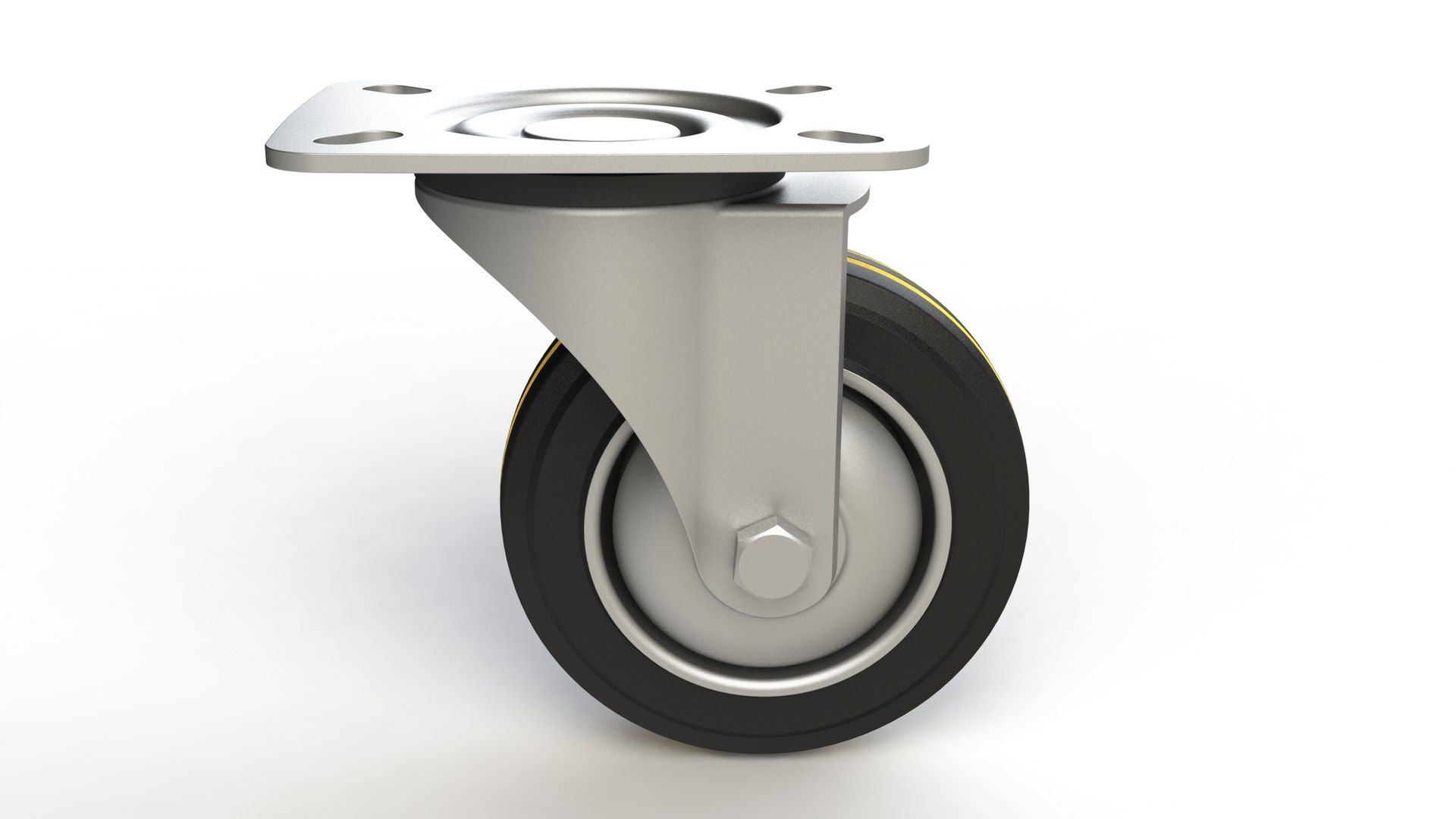 Caster Wheel 3D Model - TurboSquid 1468999