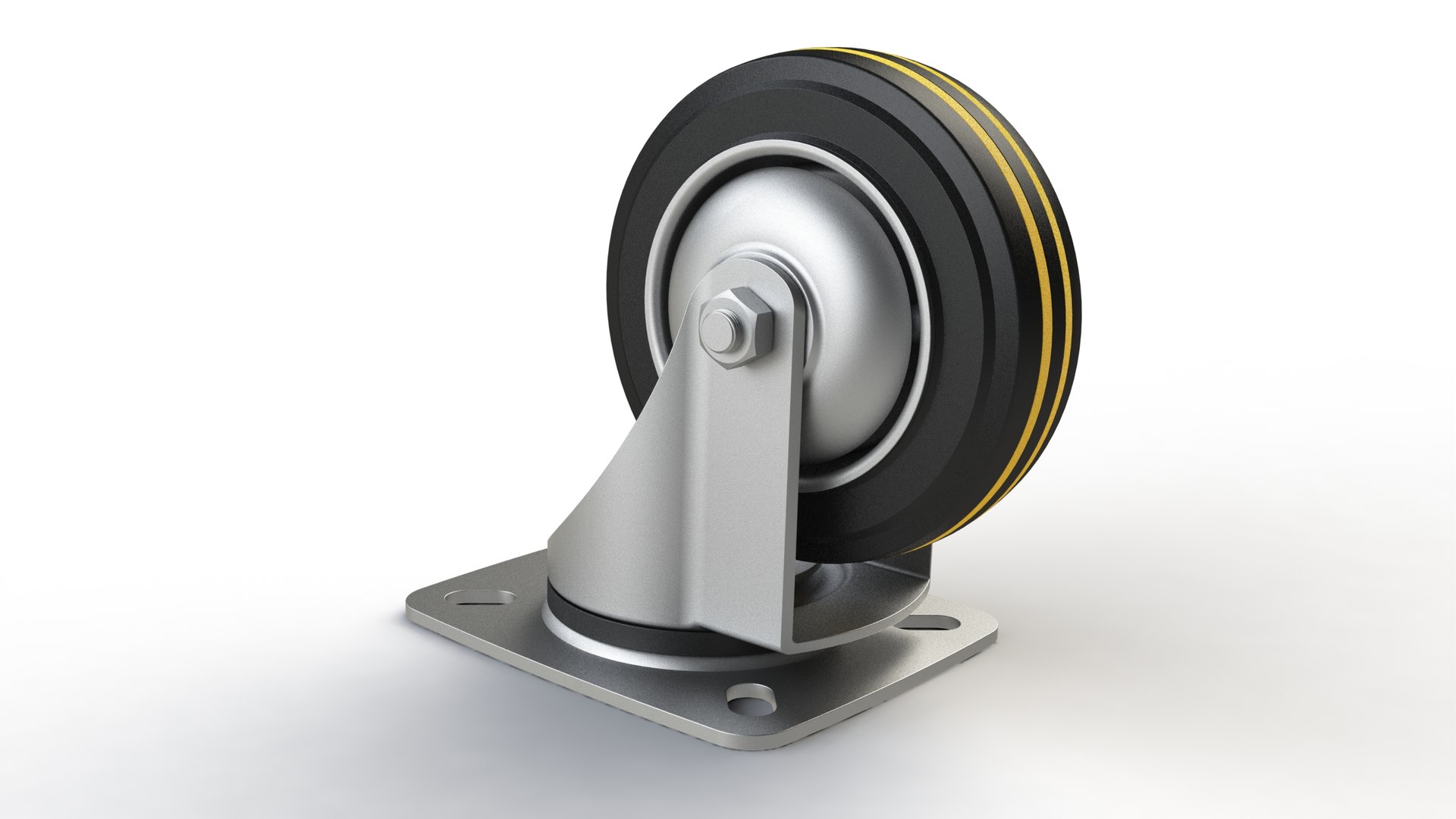 Caster Wheel 3D Model - TurboSquid 1468999