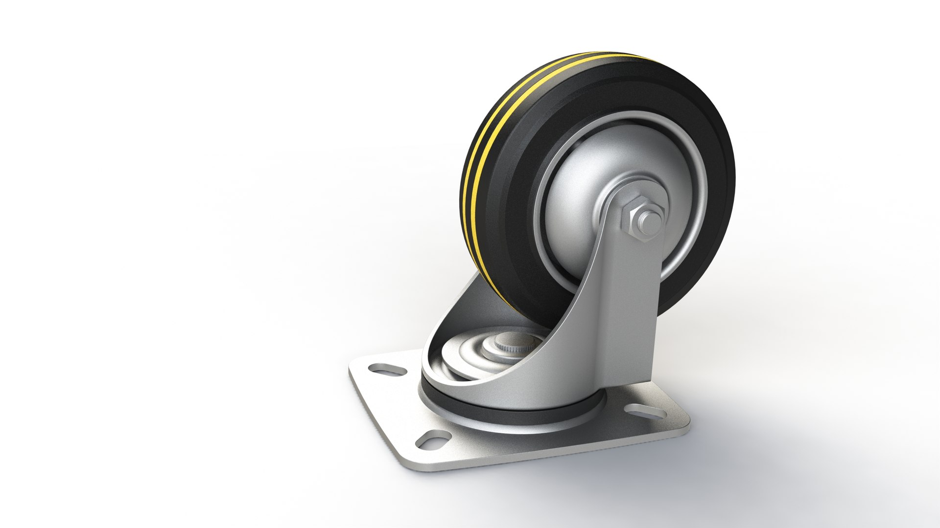 Caster Wheel 3D Model - TurboSquid 1468999
