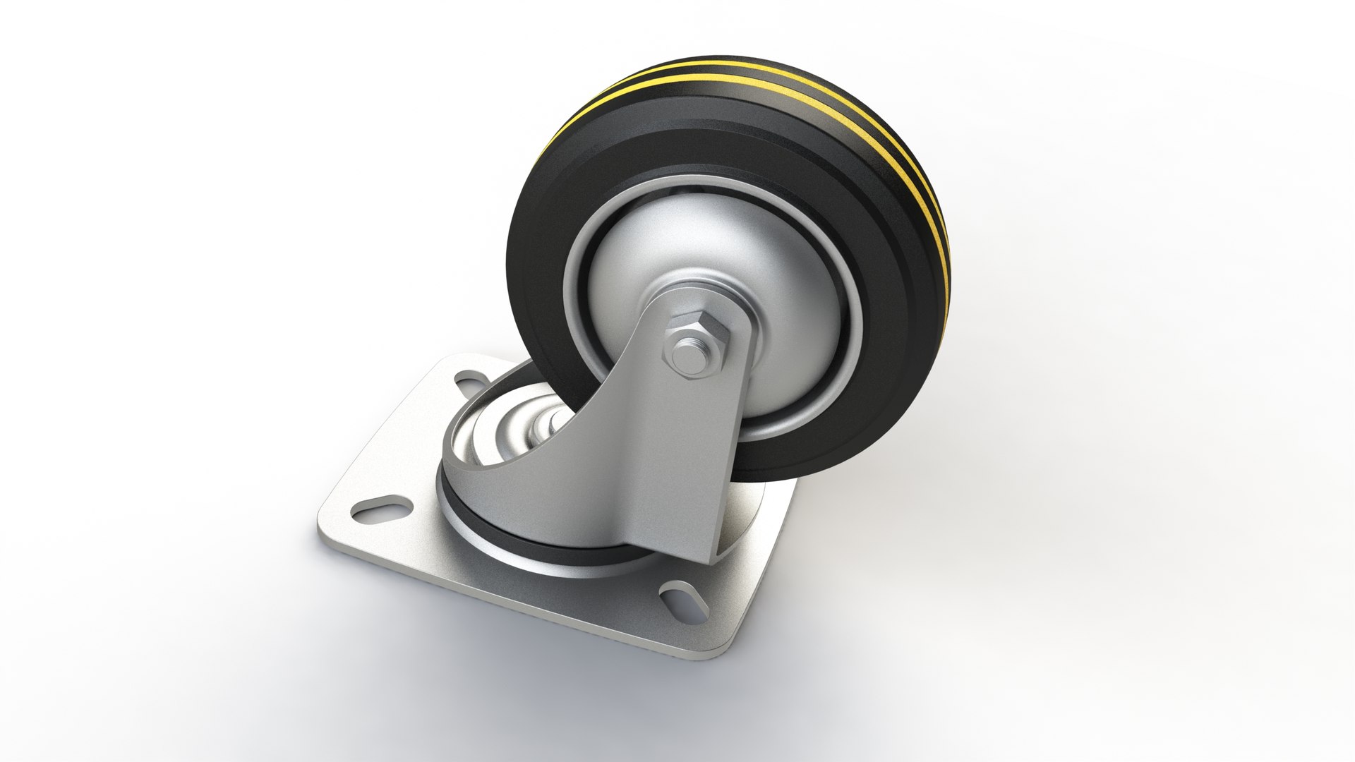 Caster Wheel 3D Model - TurboSquid 1468999