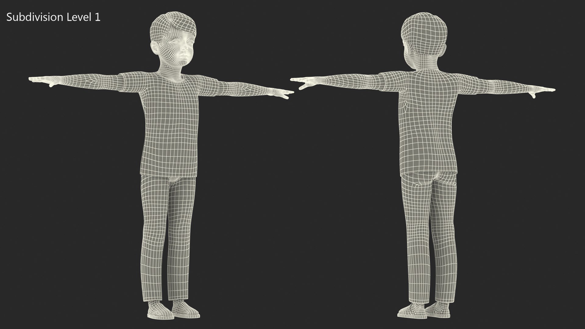 Child Boy Home Style Rigged 3D model - TurboSquid 1919074