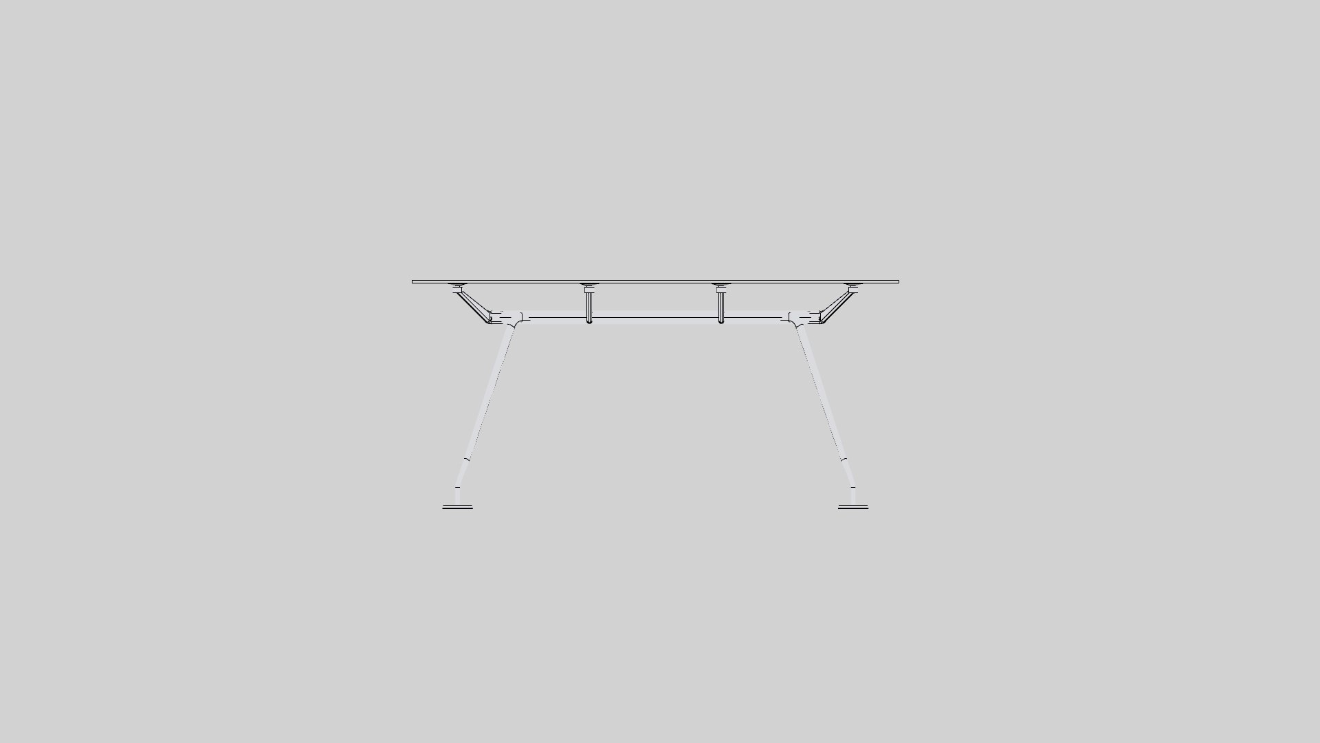 3D Tecno Nomos Table - TurboSquid 2041501