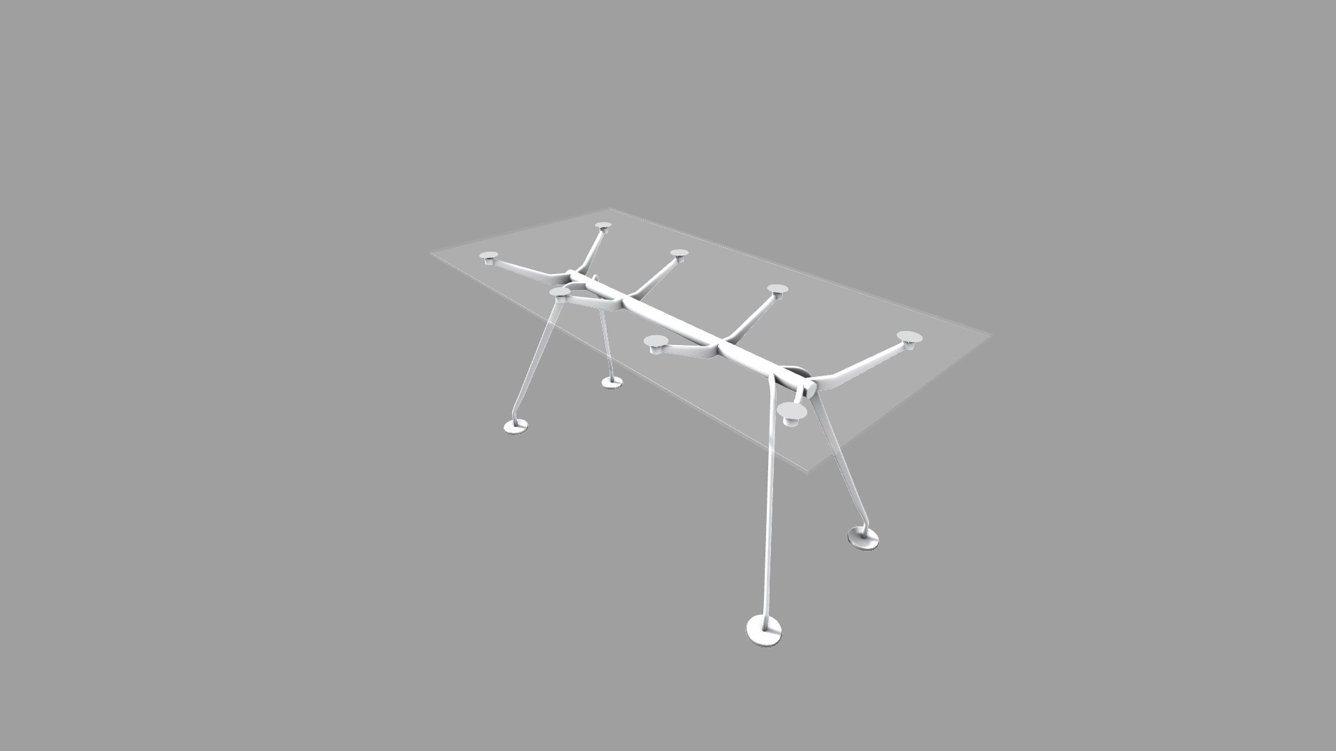 3D Tecno Nomos Table - TurboSquid 2041501