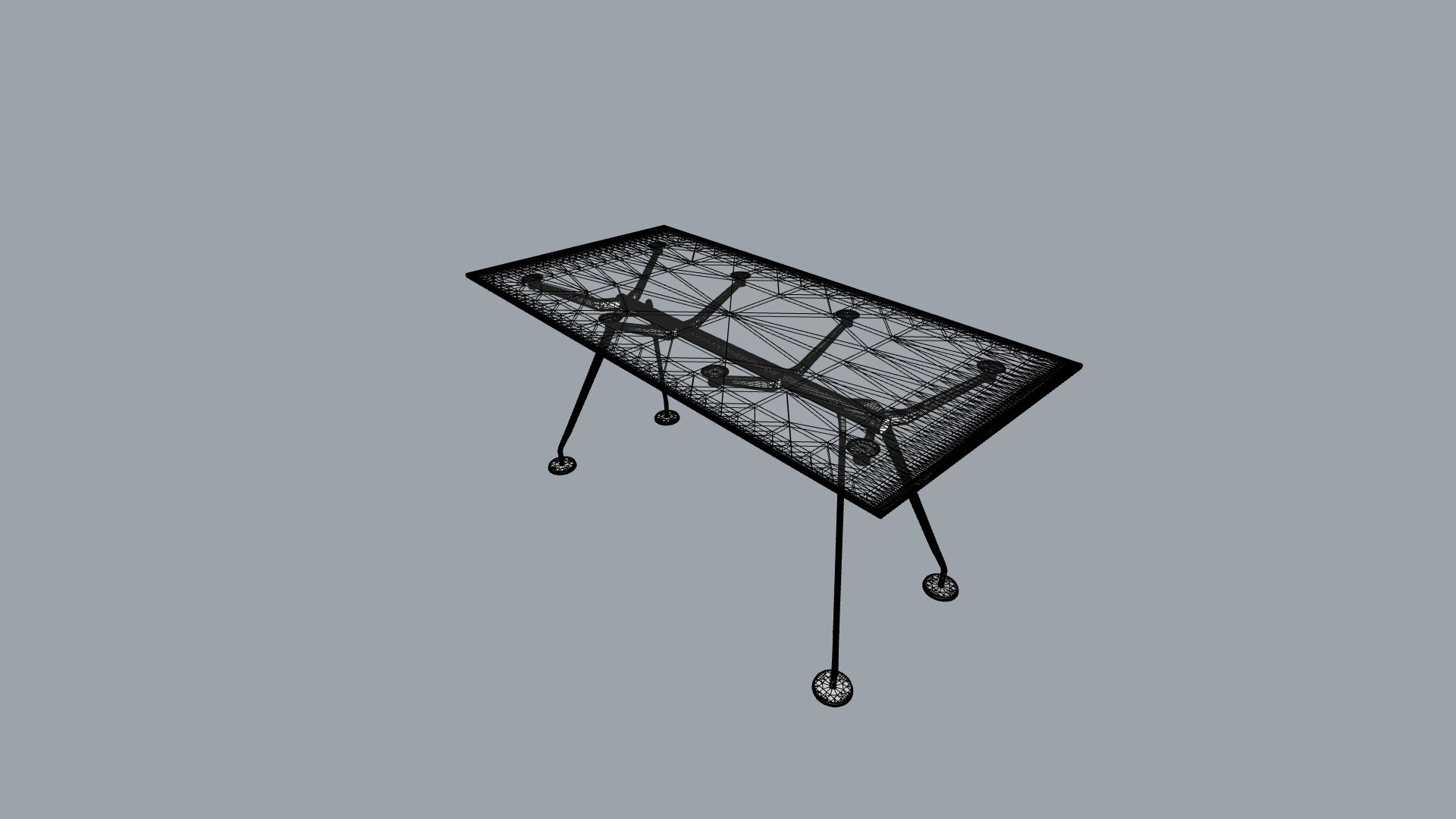 3D Tecno Nomos Table - TurboSquid 2041501