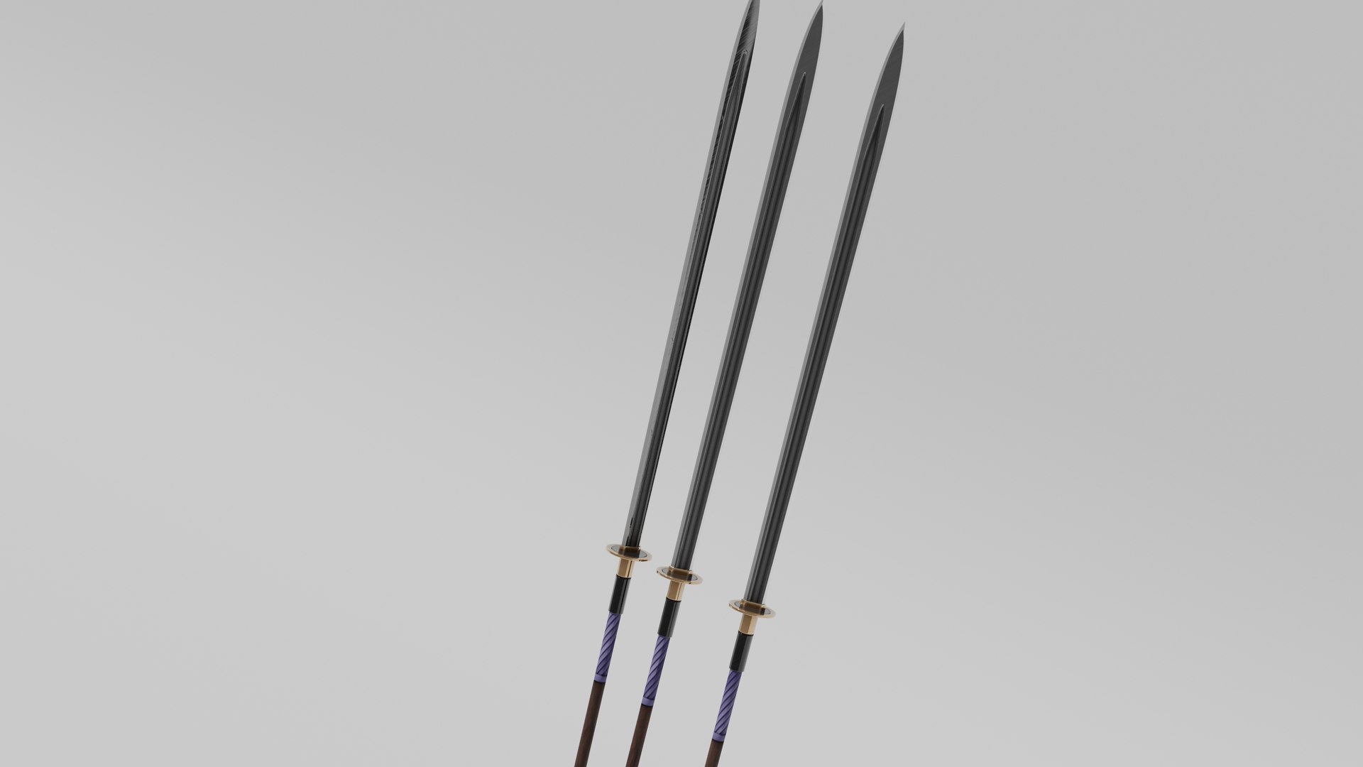 Japanese Furniture Kit - Spear With Rack 3D Model - TurboSquid 1965469