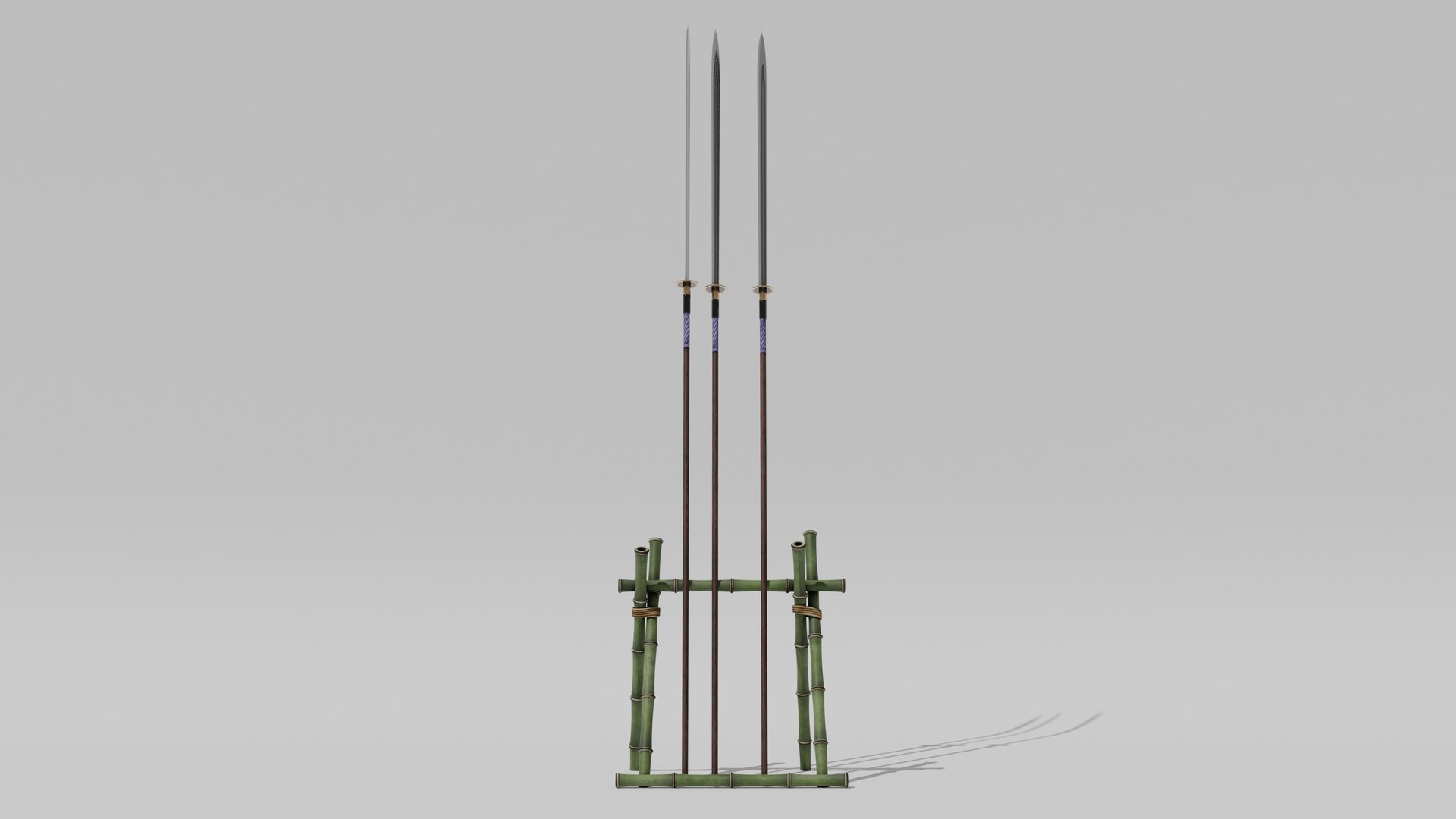 Japanese Furniture Kit - Spear With Rack 3D Model - TurboSquid 1965469