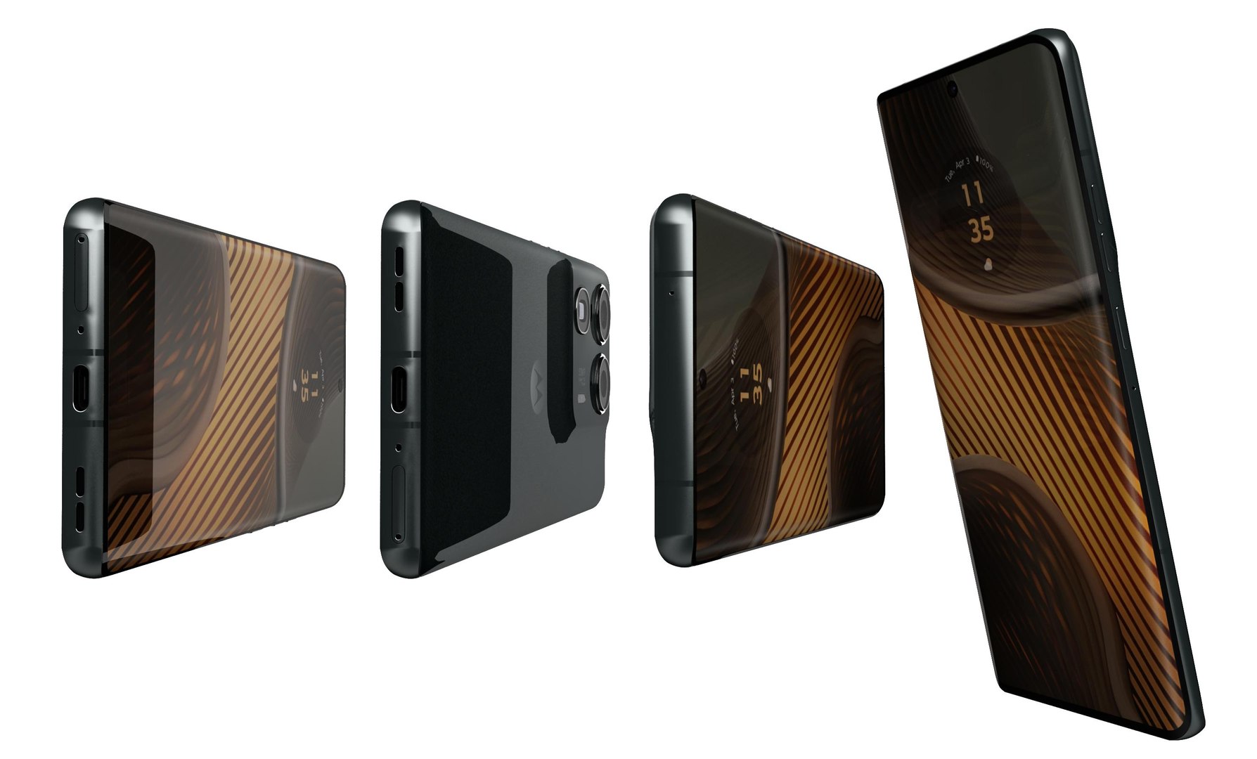 Motorola Edge 50 Ultra Black Model - TurboSquid 2228066