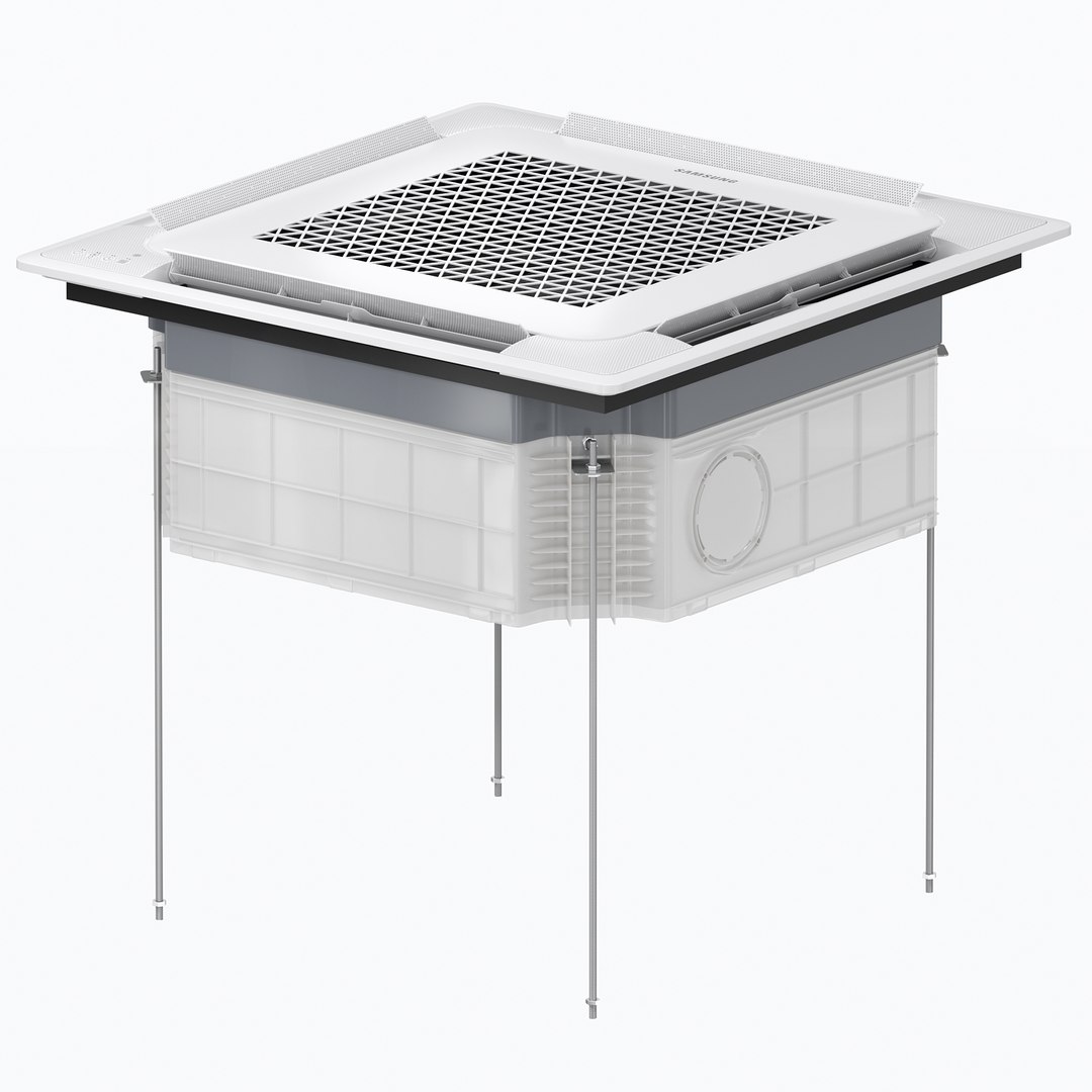 Samsung Windfree 4Way Cassette Air Conditioner 3D Model - TurboSquid ...