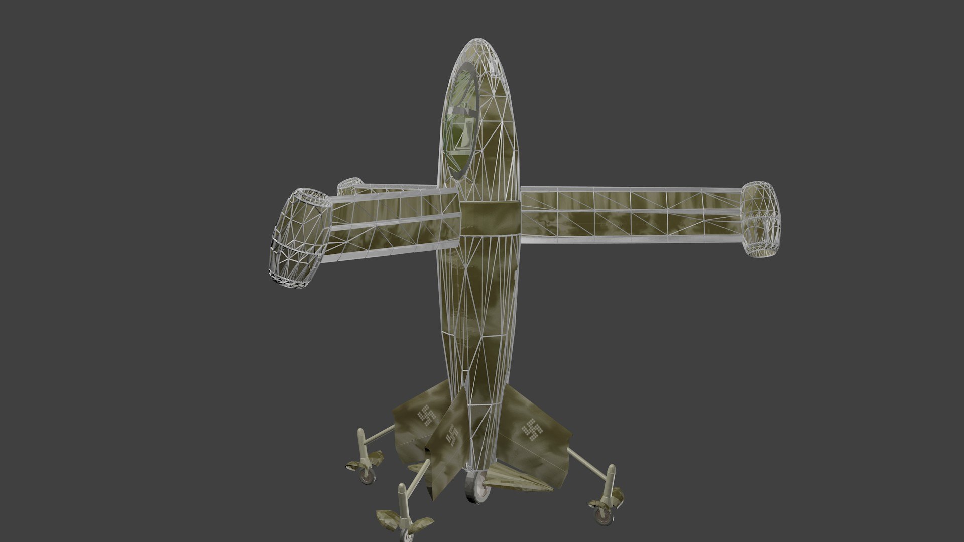 Focke Wulf Triebflugel 3D Model - TurboSquid 1299050
