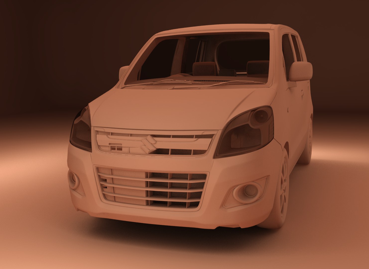 Suzuki Wagon R 3D Model - TurboSquid 1335279