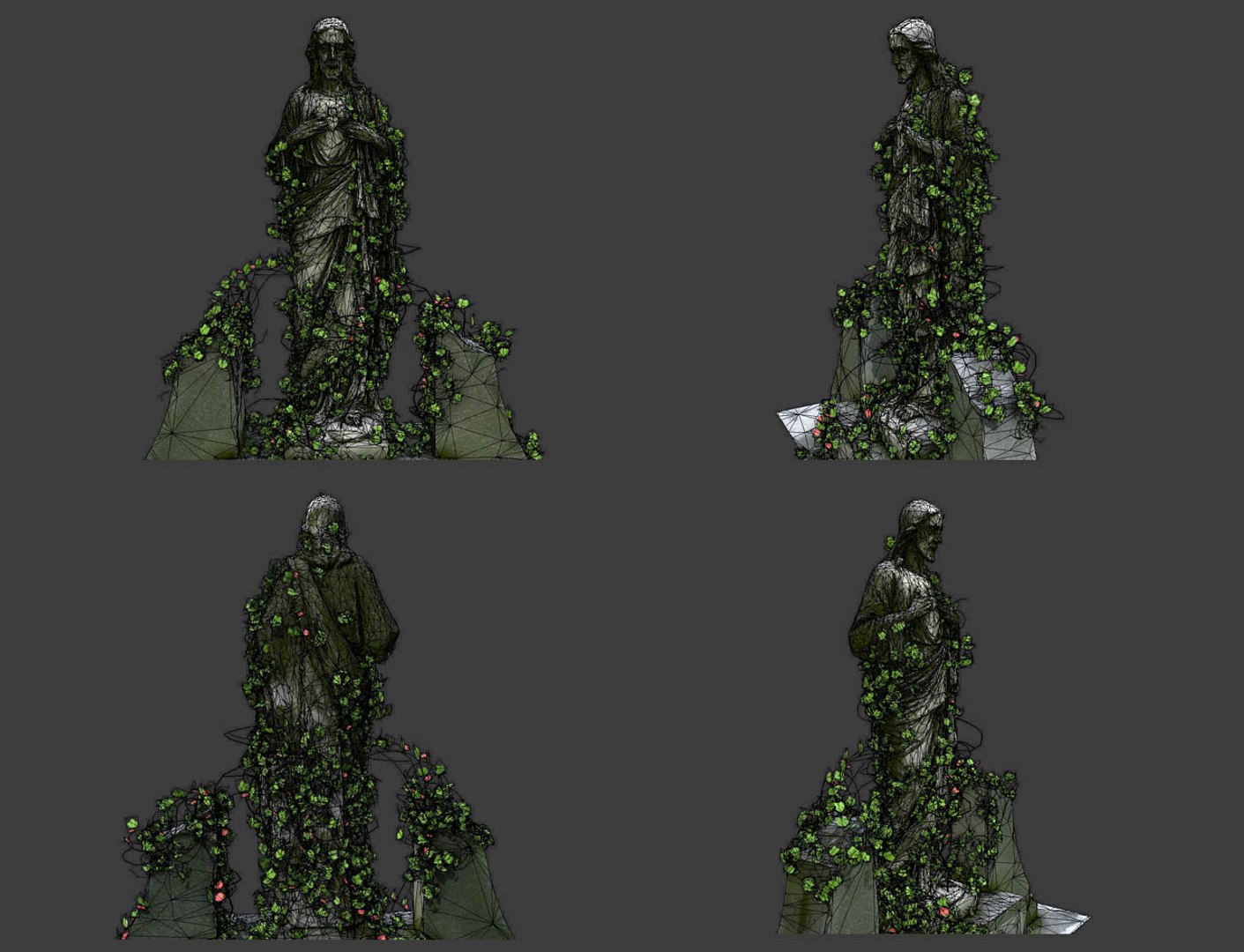 3D Statues Model - TurboSquid 1319470