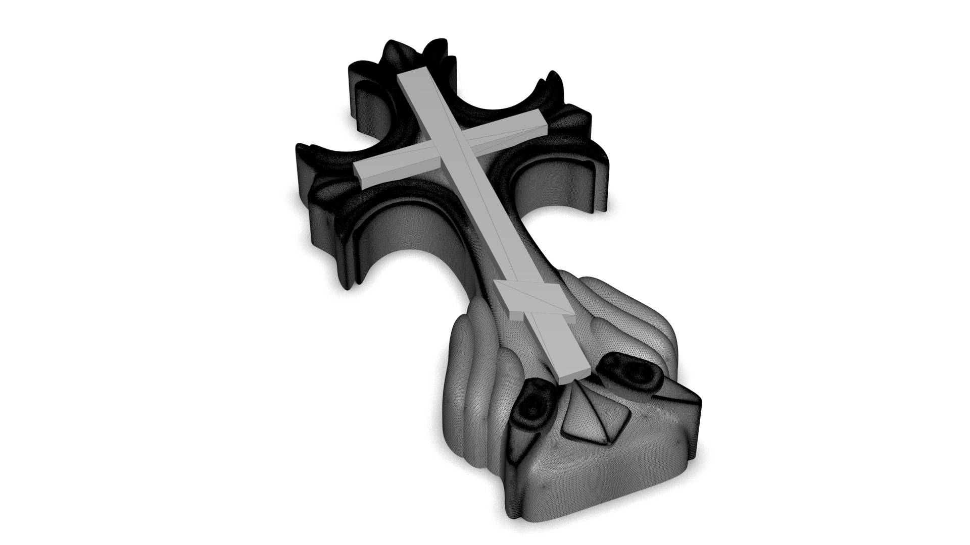 Cross Relief Art Model - TurboSquid 1680589