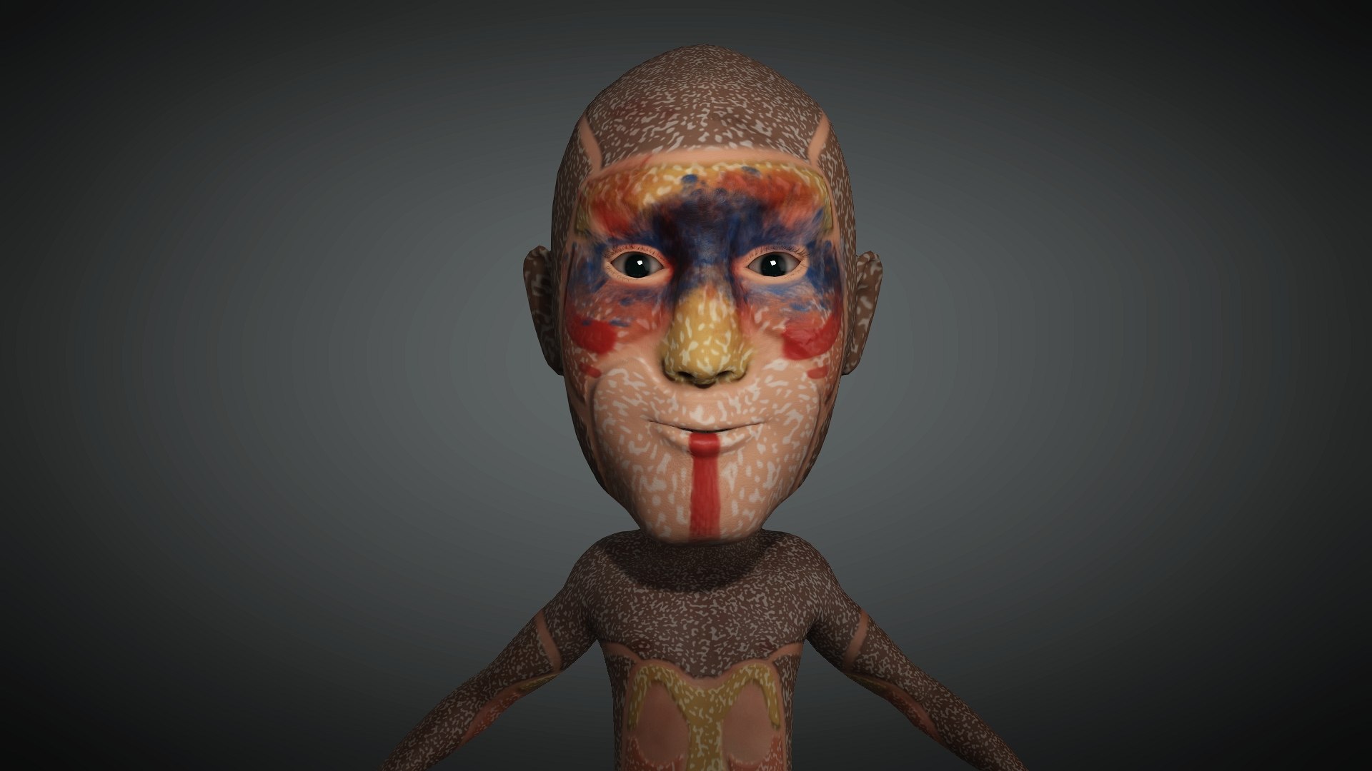 Sci-Fi Alien cartoon character 3D model - TurboSquid 2044608