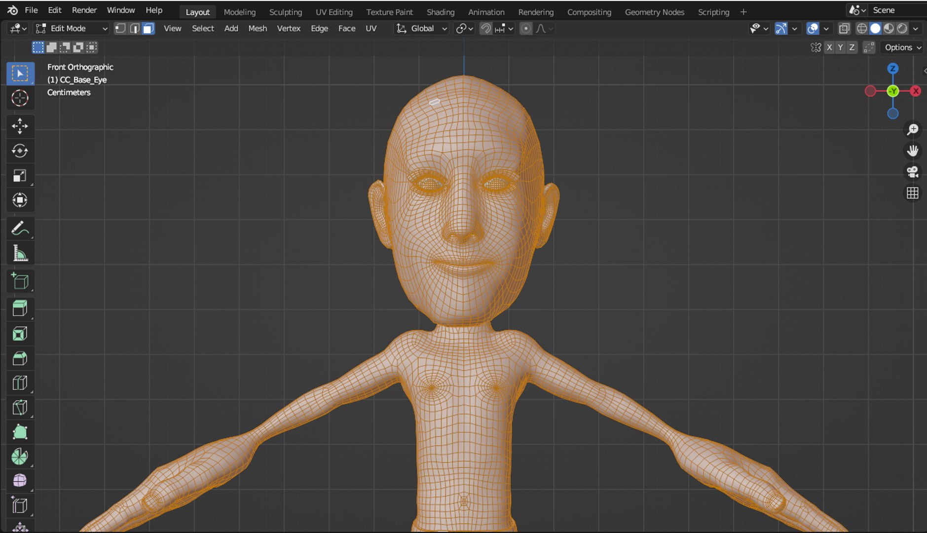 Sci-Fi Alien cartoon character 3D model - TurboSquid 2044608