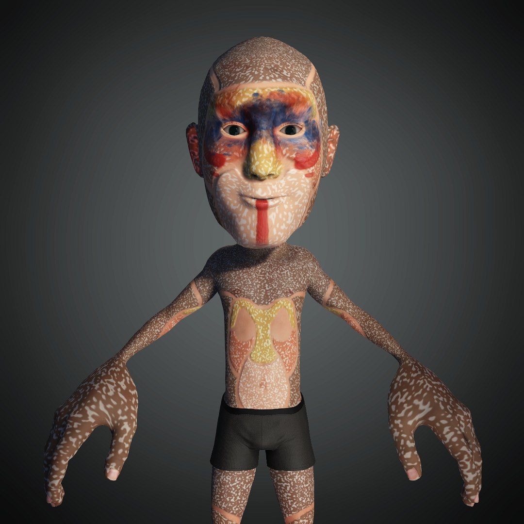 Sci-Fi Alien cartoon character 3D model - TurboSquid 2044608