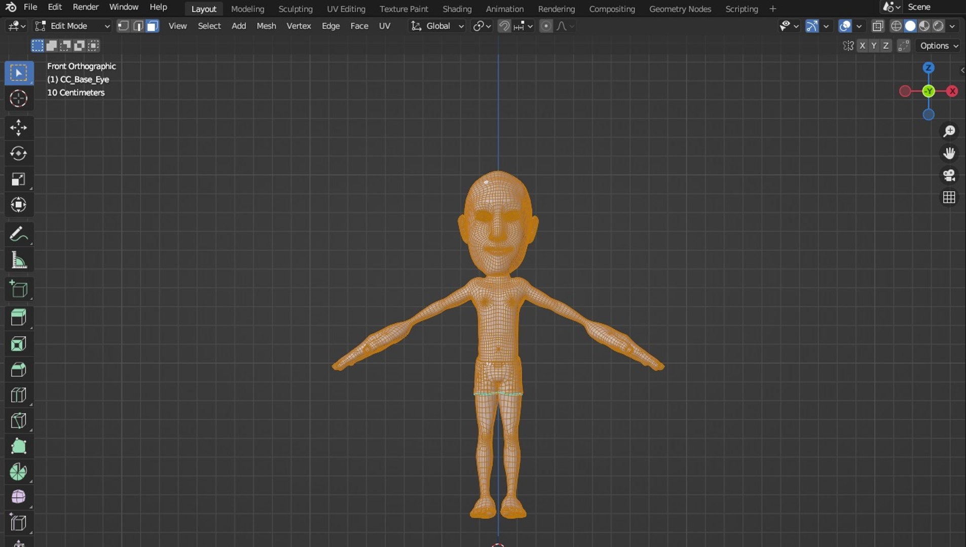 Sci-Fi Alien cartoon character 3D model - TurboSquid 2044608