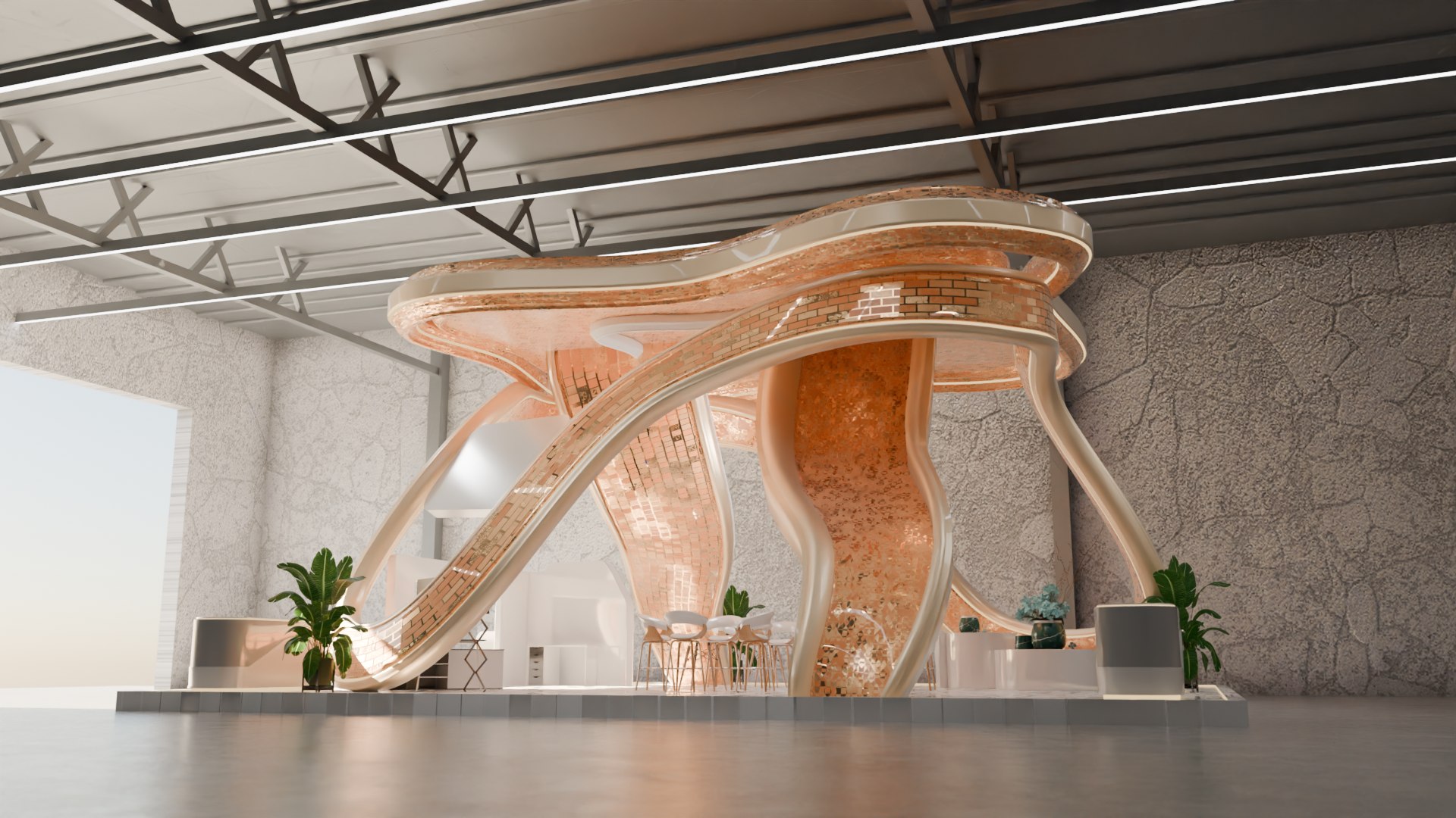 Modern Exhibition Booth High Quality 3D Model Product Displays 3D Model ...