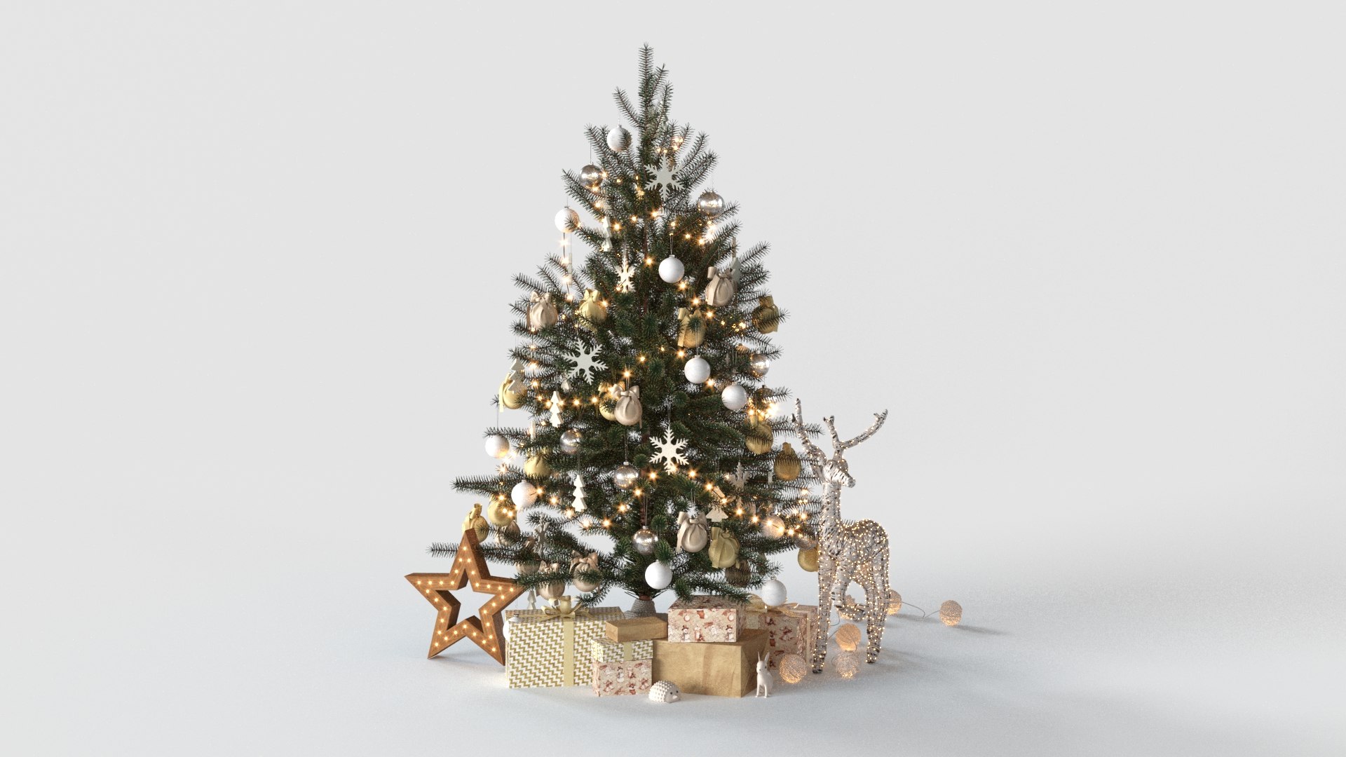 3D Model Christmas Tree - TurboSquid 1811862