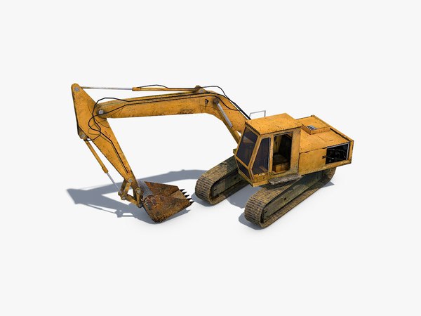 Excavator 3D Models for Download | TurboSquid