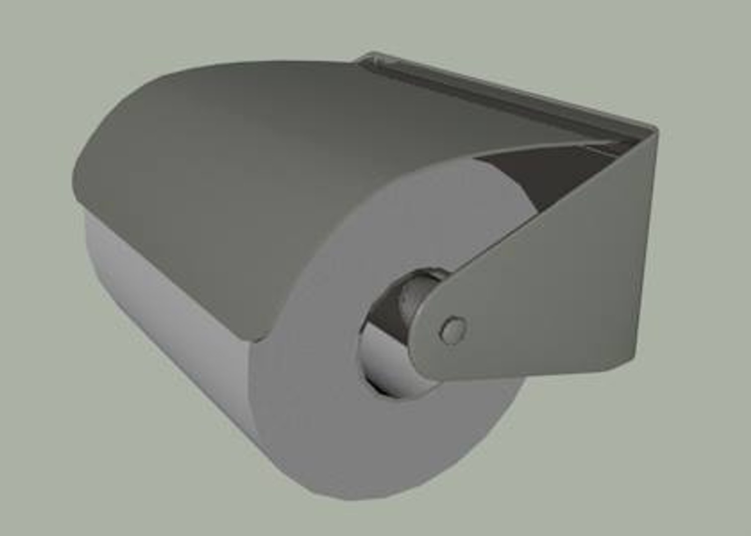 3d toilet paper holder