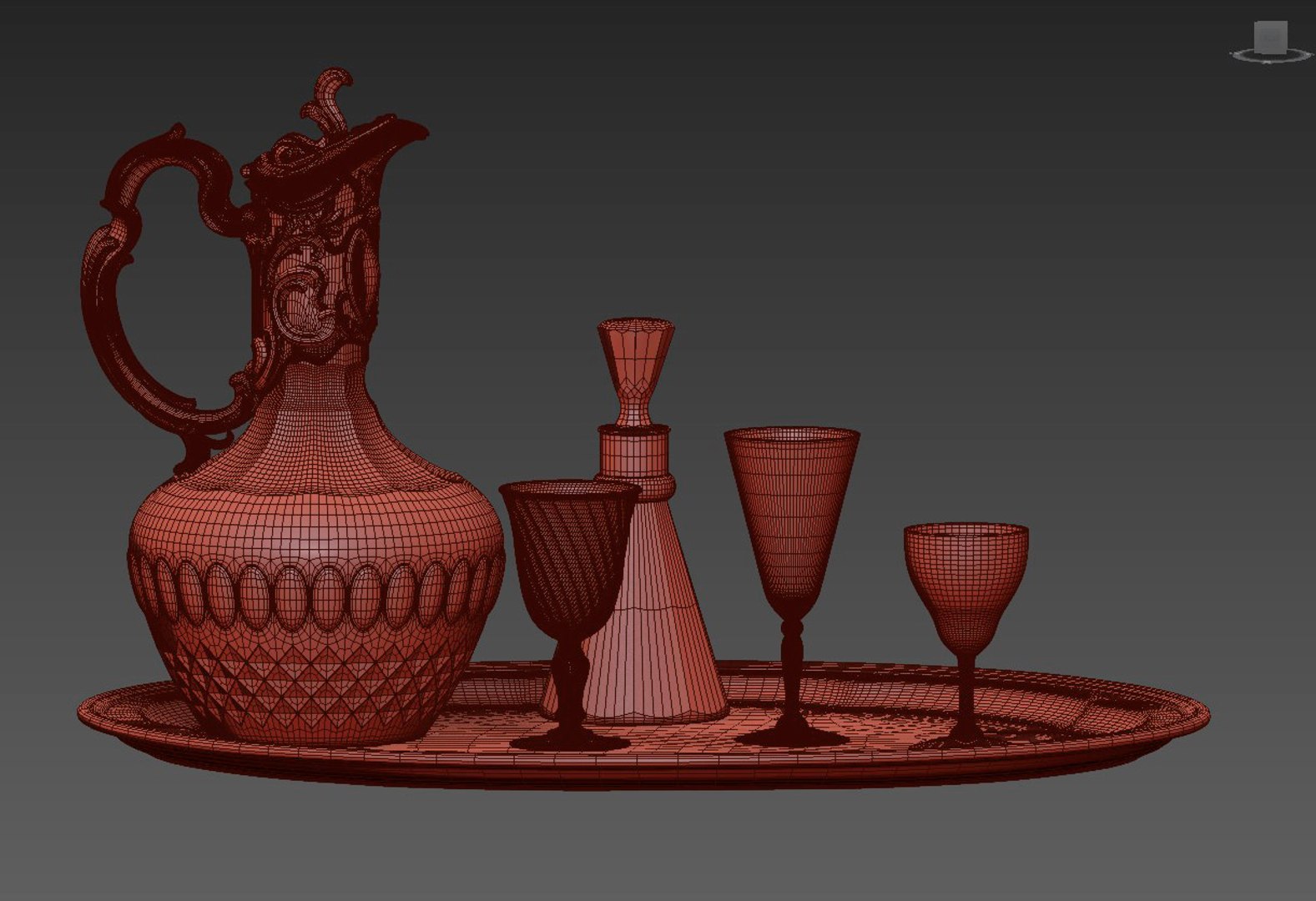 Antique decoration 3D model - TurboSquid 1227843