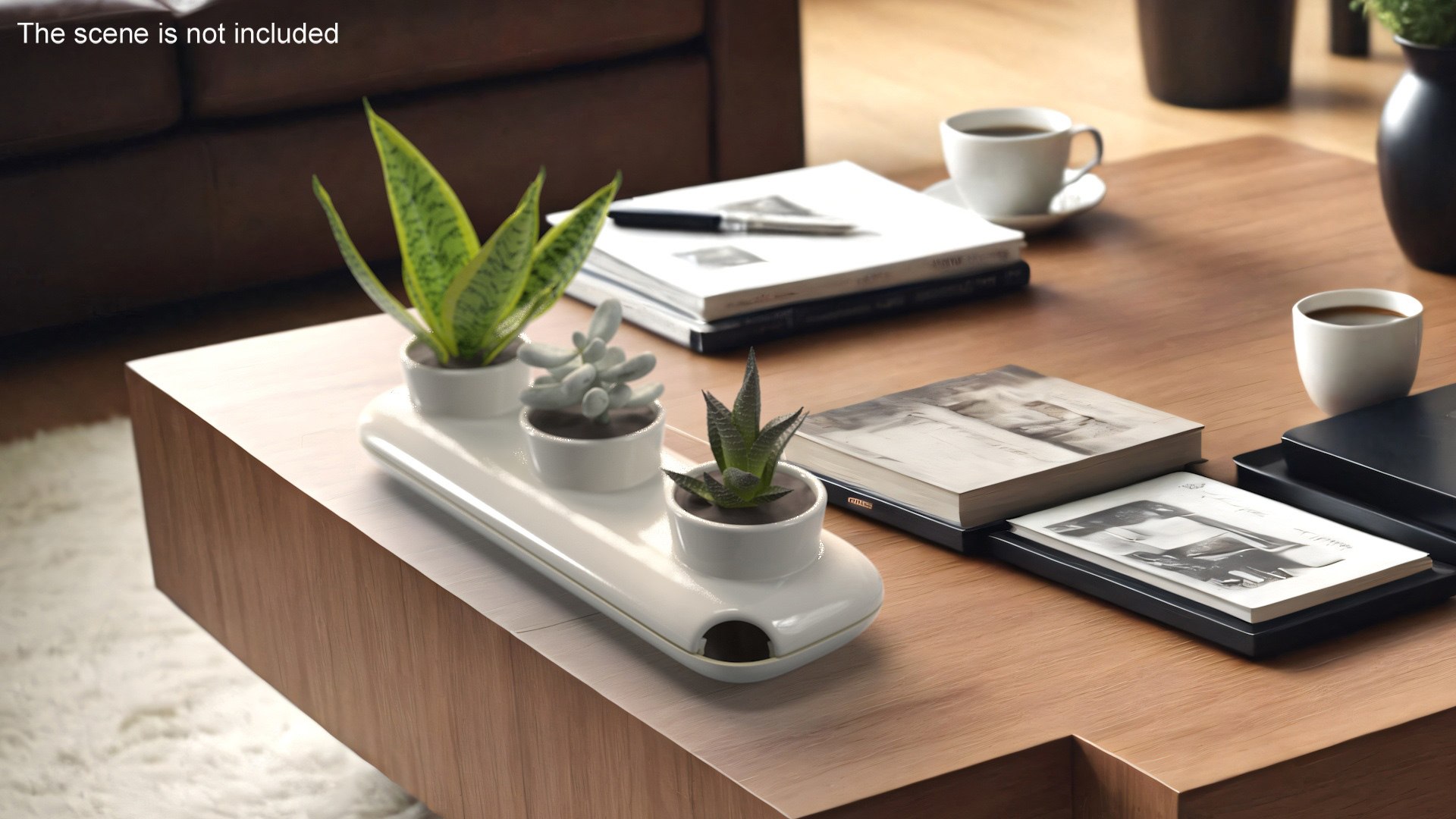 Stoneware Trio Pot Sagaform White 3D Model - TurboSquid 2250020