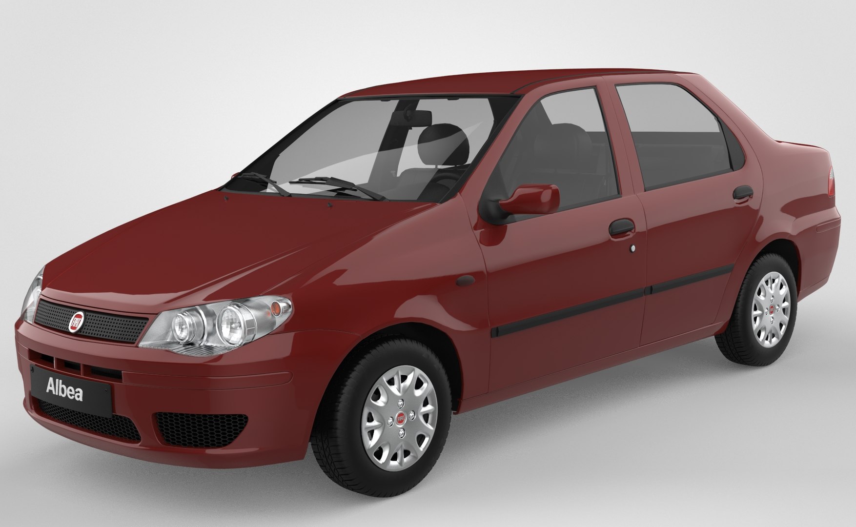 Fiat Albea 2006 Model - TurboSquid 2320719