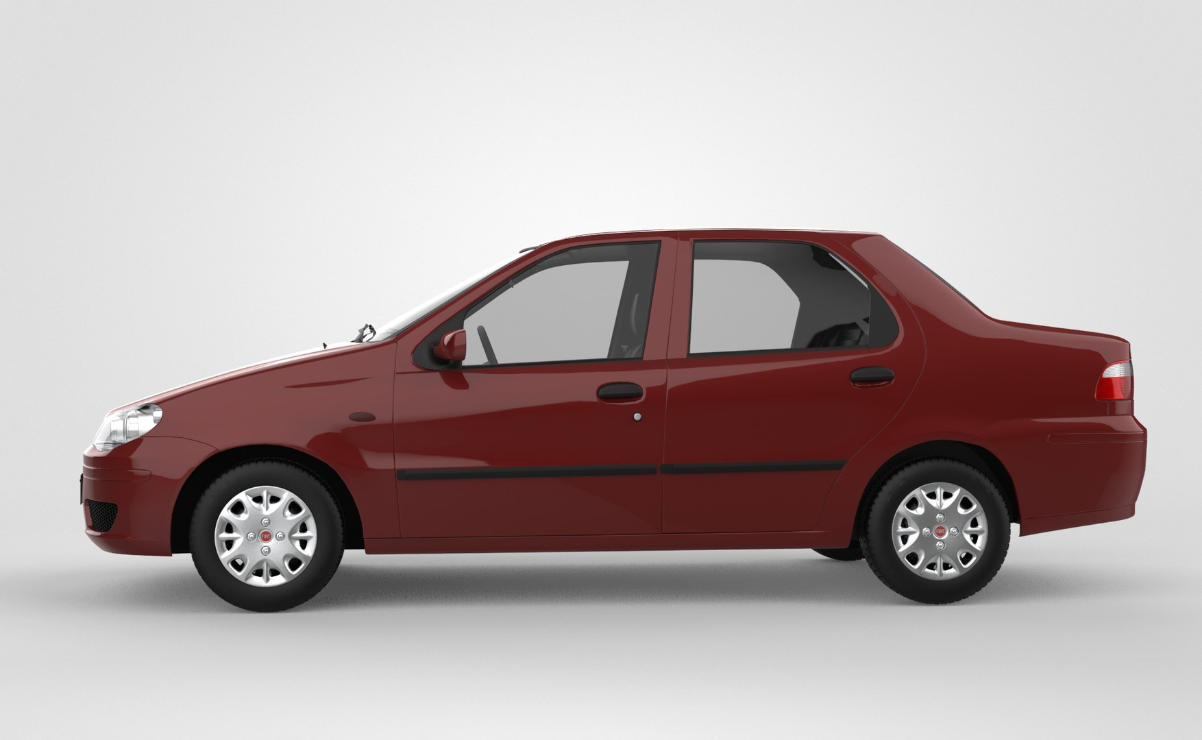 Fiat Albea 2006 Model - TurboSquid 2320719
