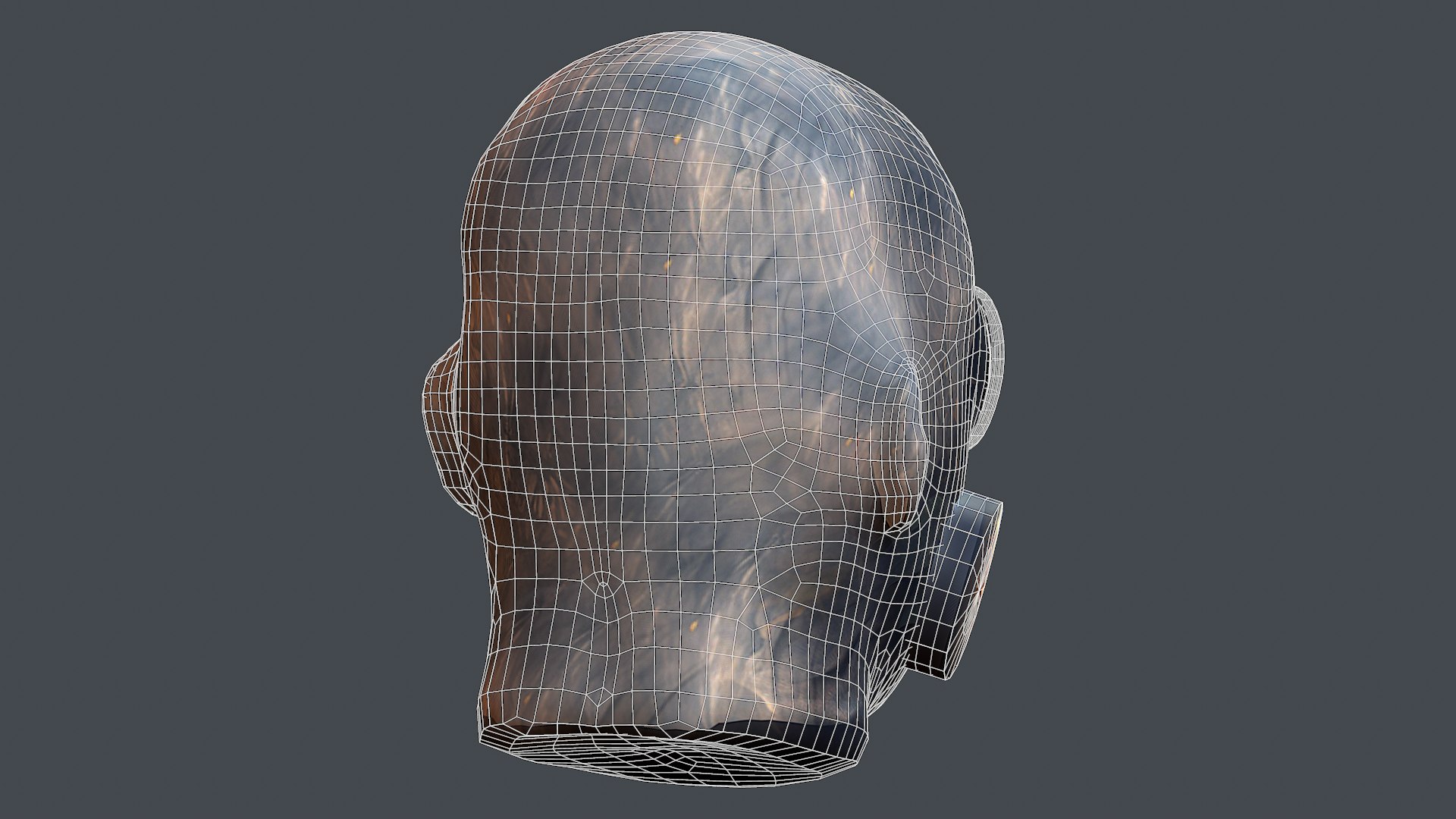 3D Model 3D Gas Mask Helmet 3d Model Military Combat Protectio Model ...